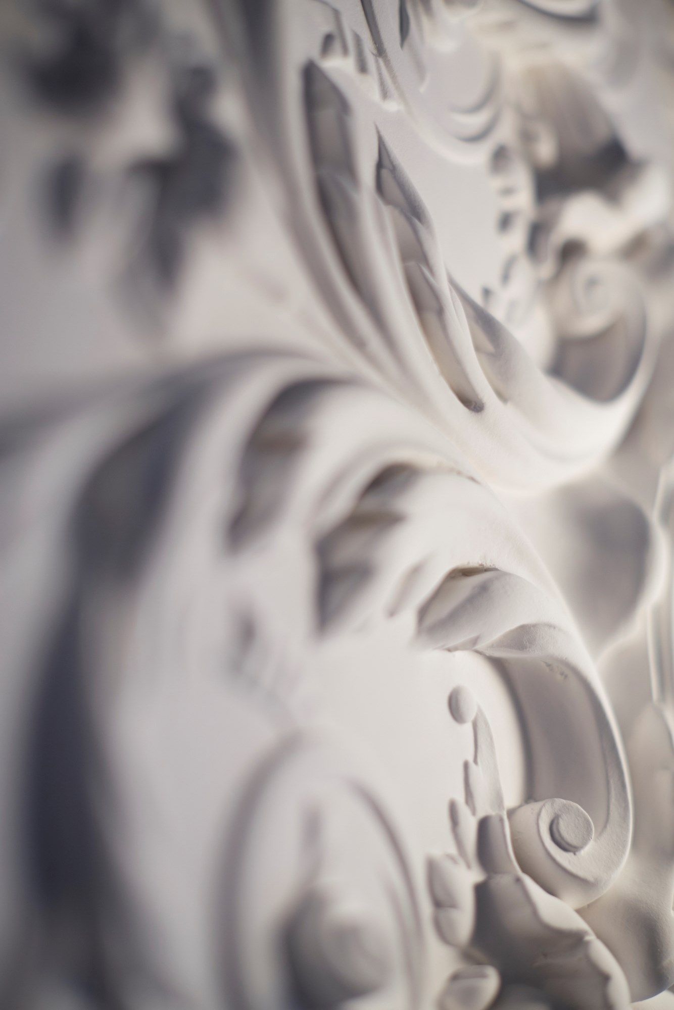 Handmade plaster wall lamp RIVOLI L Haussman Collection By RADAR ...