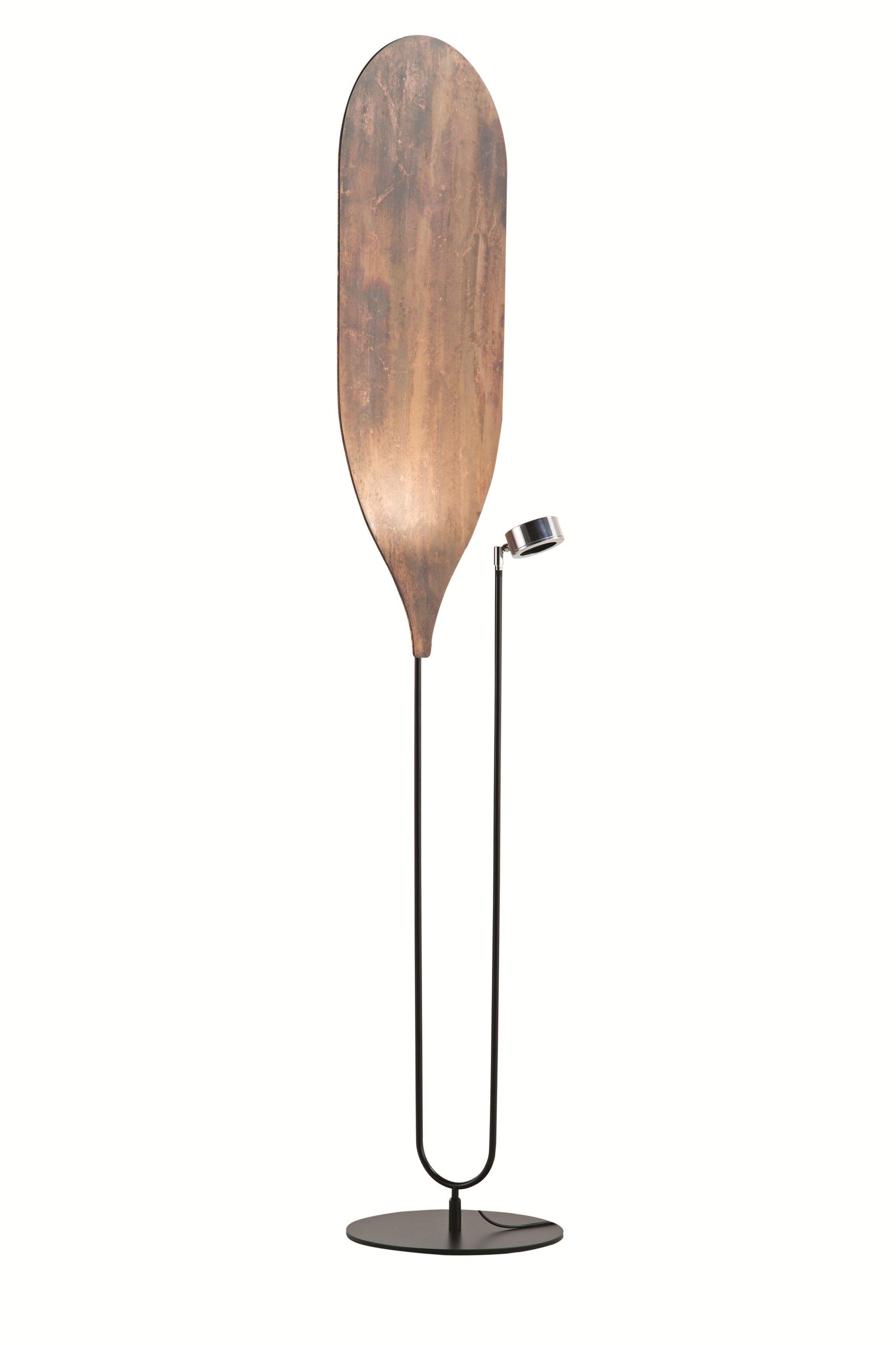 LED adjustable steel floor lamp ROBIN By ROCHE BOBOIS design Carlo Zerbaro