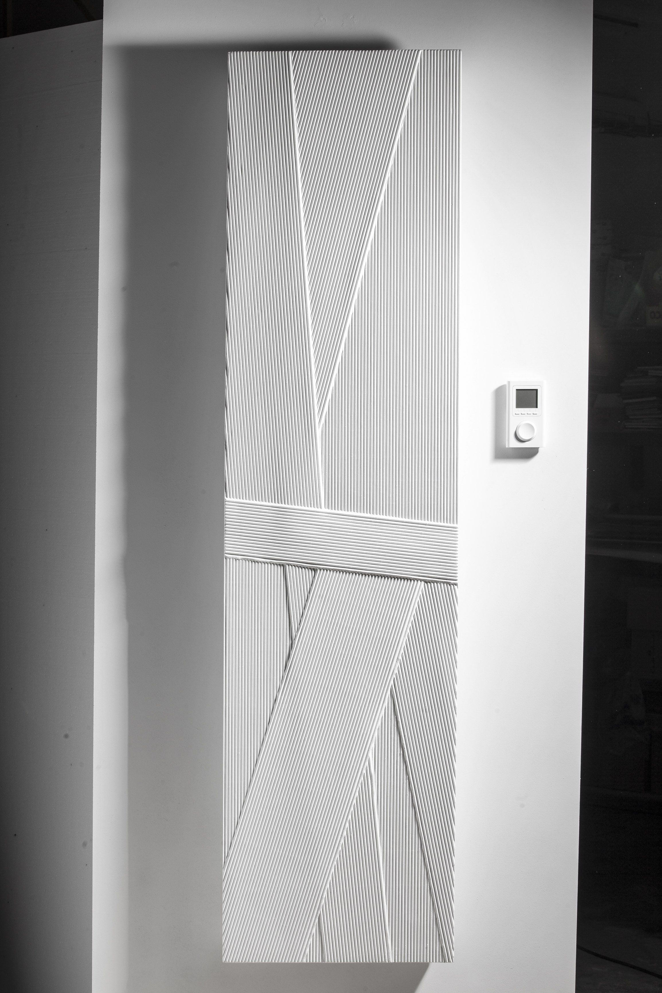 Olycale® radiator / decorative radiator ROC PLISSÉ By Cinier