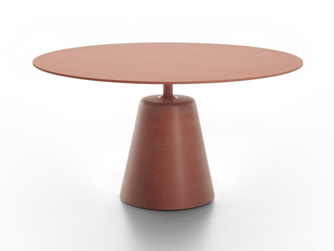 ROCK TABLE | Marble grit table By MDF Italia