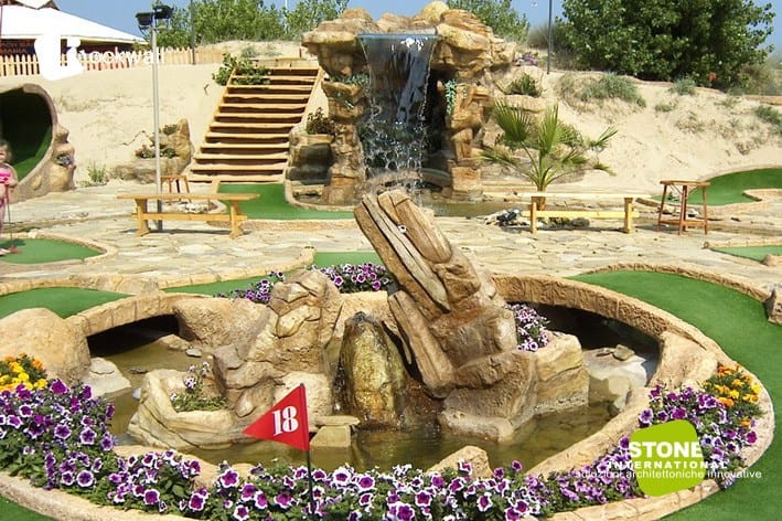 Artificial stone finish ROCKWALL® By Stone International