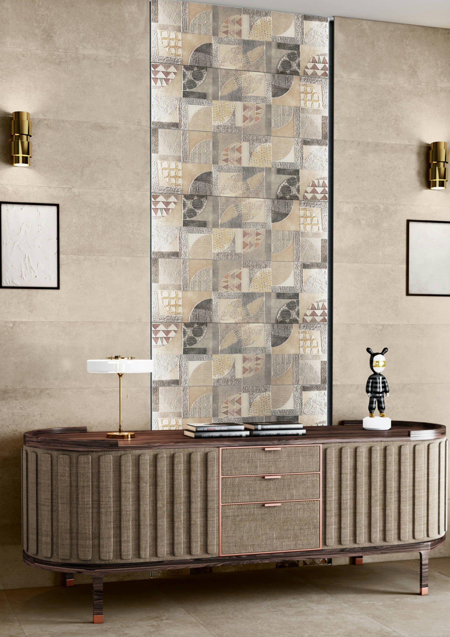 ROCKWELL | Wall/floor tiles with stone effect Rockwell Collection By Saloni