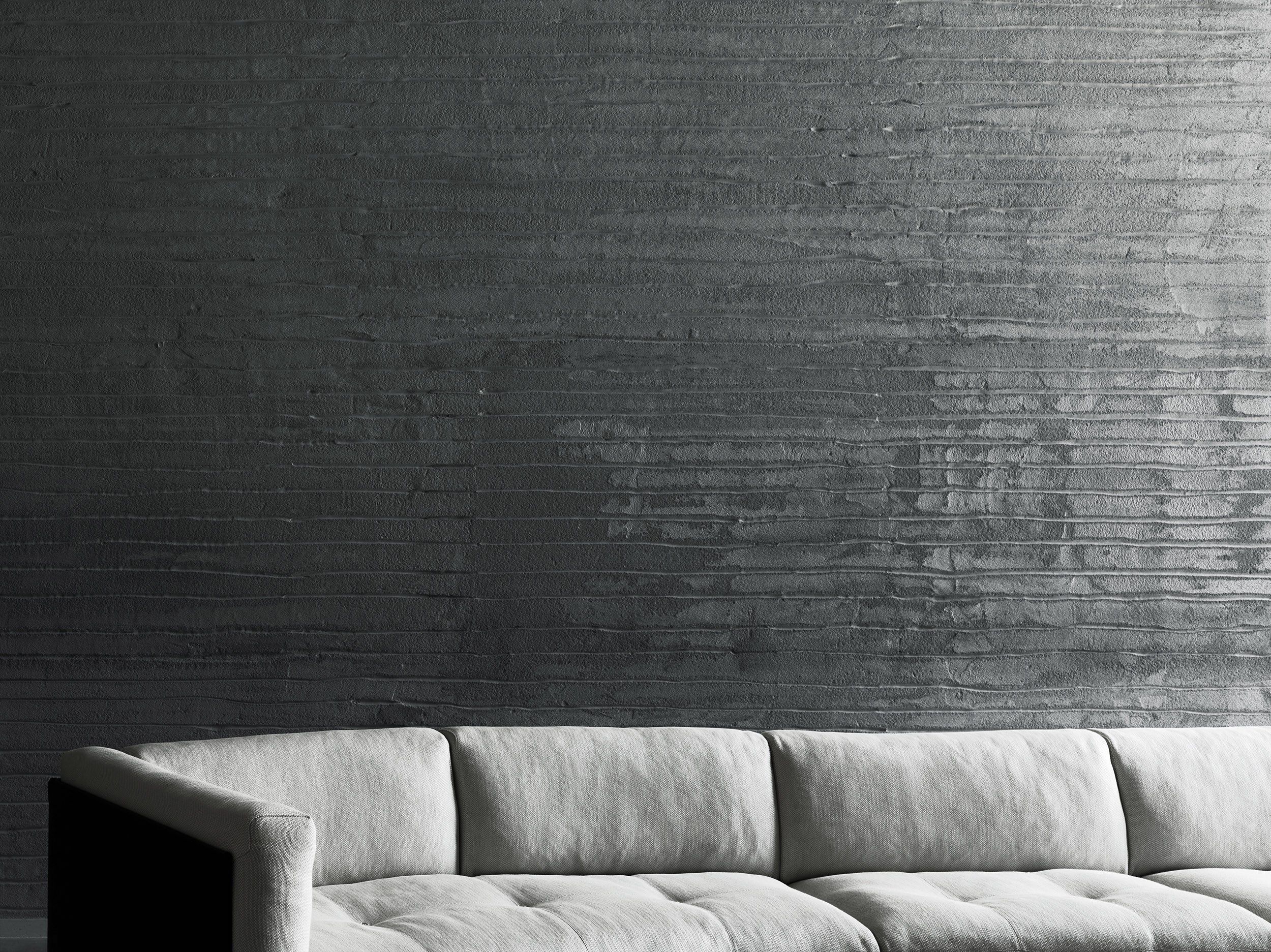 Curved fabric sofa with removable cover ROD BEAN By Living Divani ...