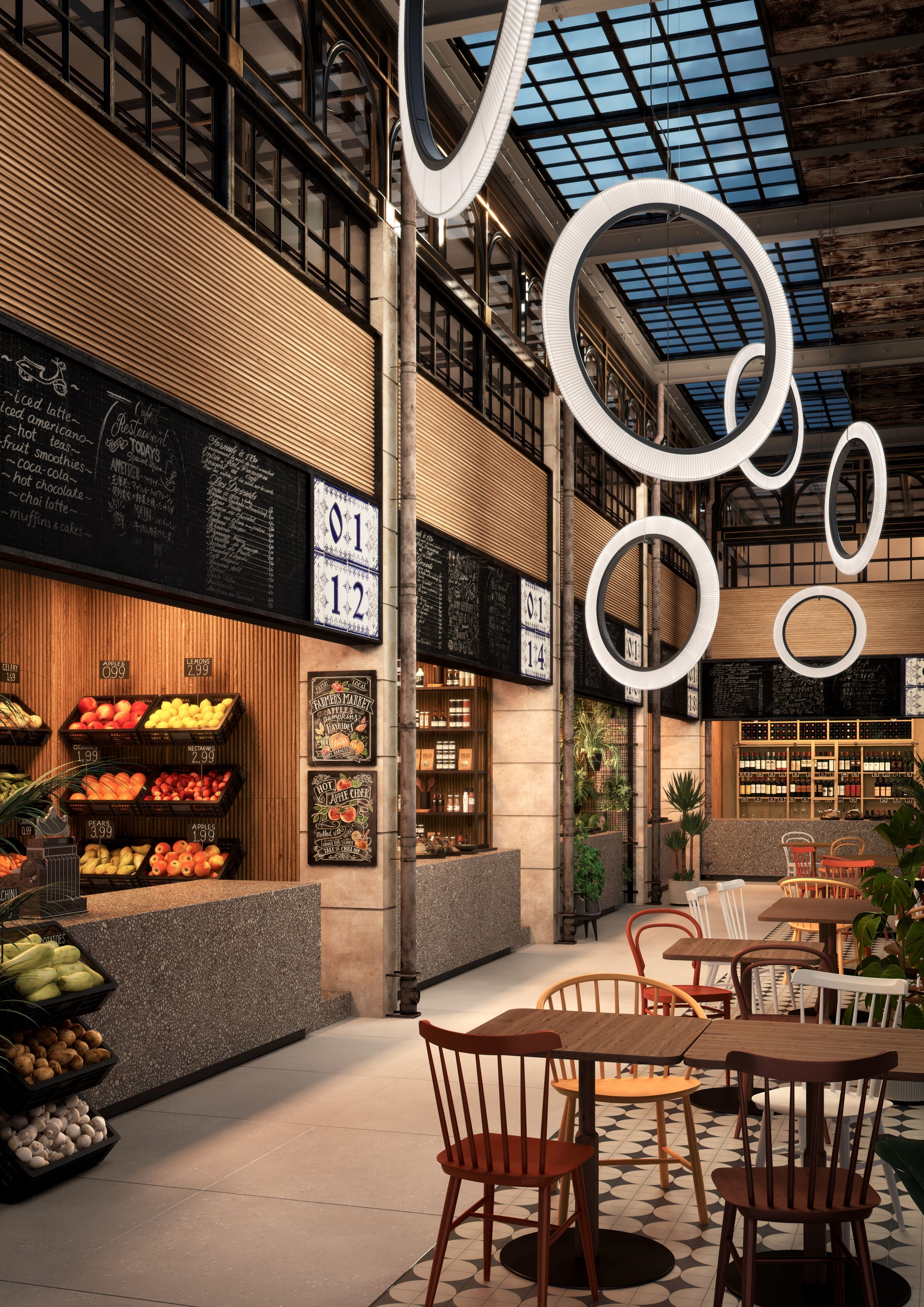 RODA S/120/V Pendant lamp By Bover | design Joana Bover