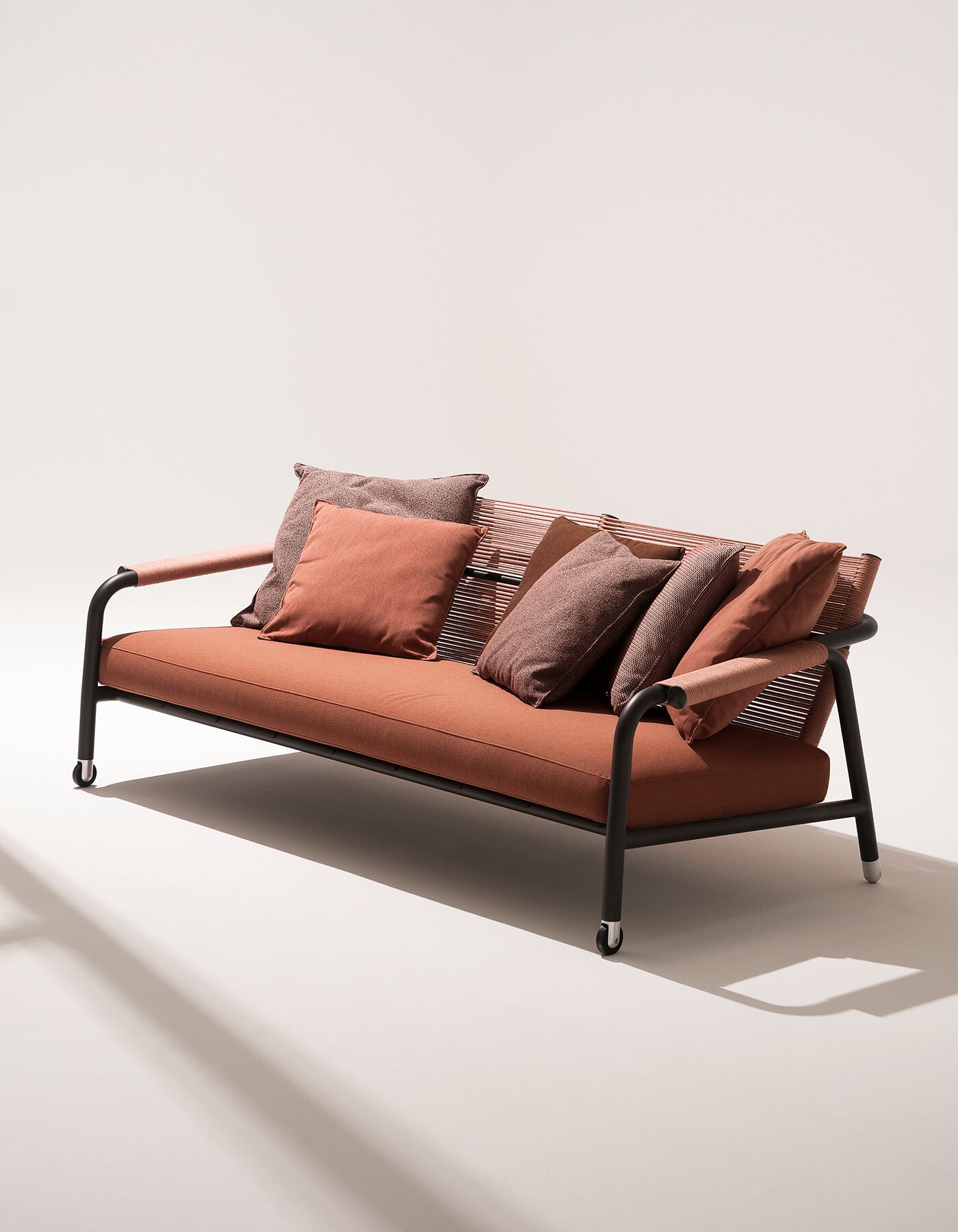 ASTRA 3 seater garden sofa By RODA | design Rodolfo Dordoni