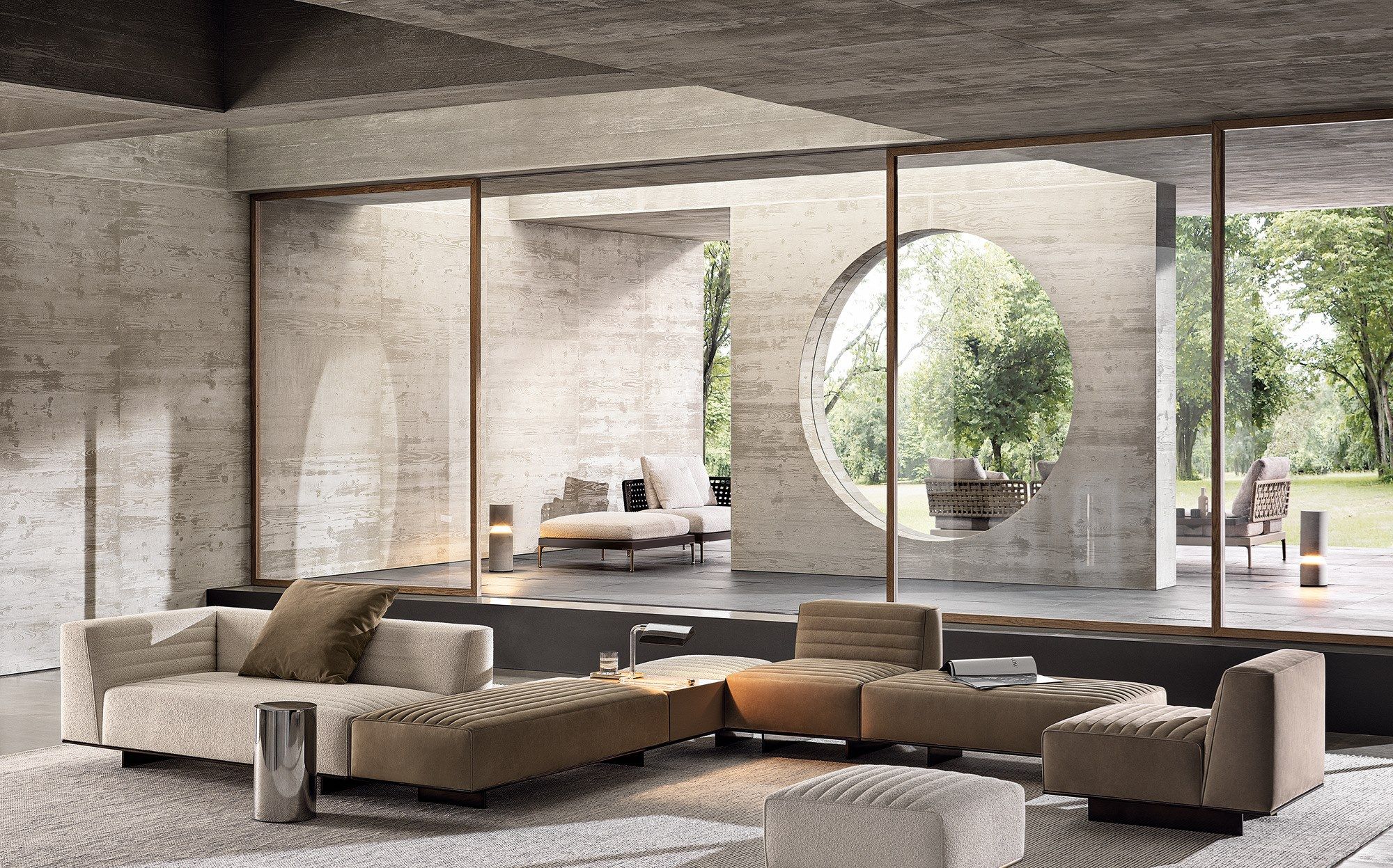 ROGER | Sofa By Minotti design Rodolfo Dordoni