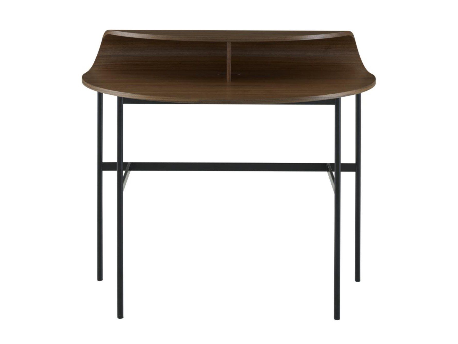 Scrittoio in acciaio e legno ROLL By Ligne Roset design Mario Ferrarini