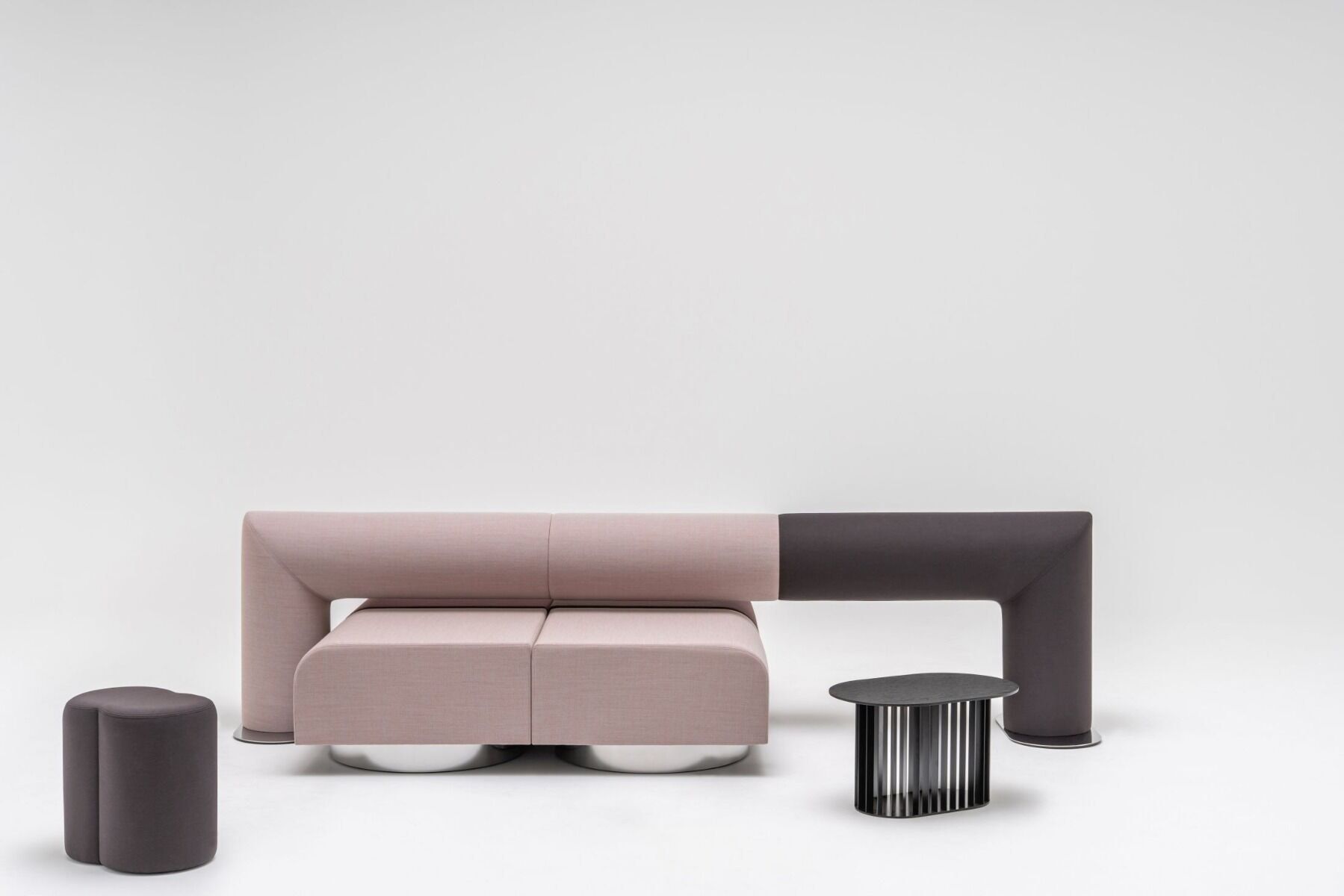 ROLL | Modular bench seating By MDD design Beza Projekt