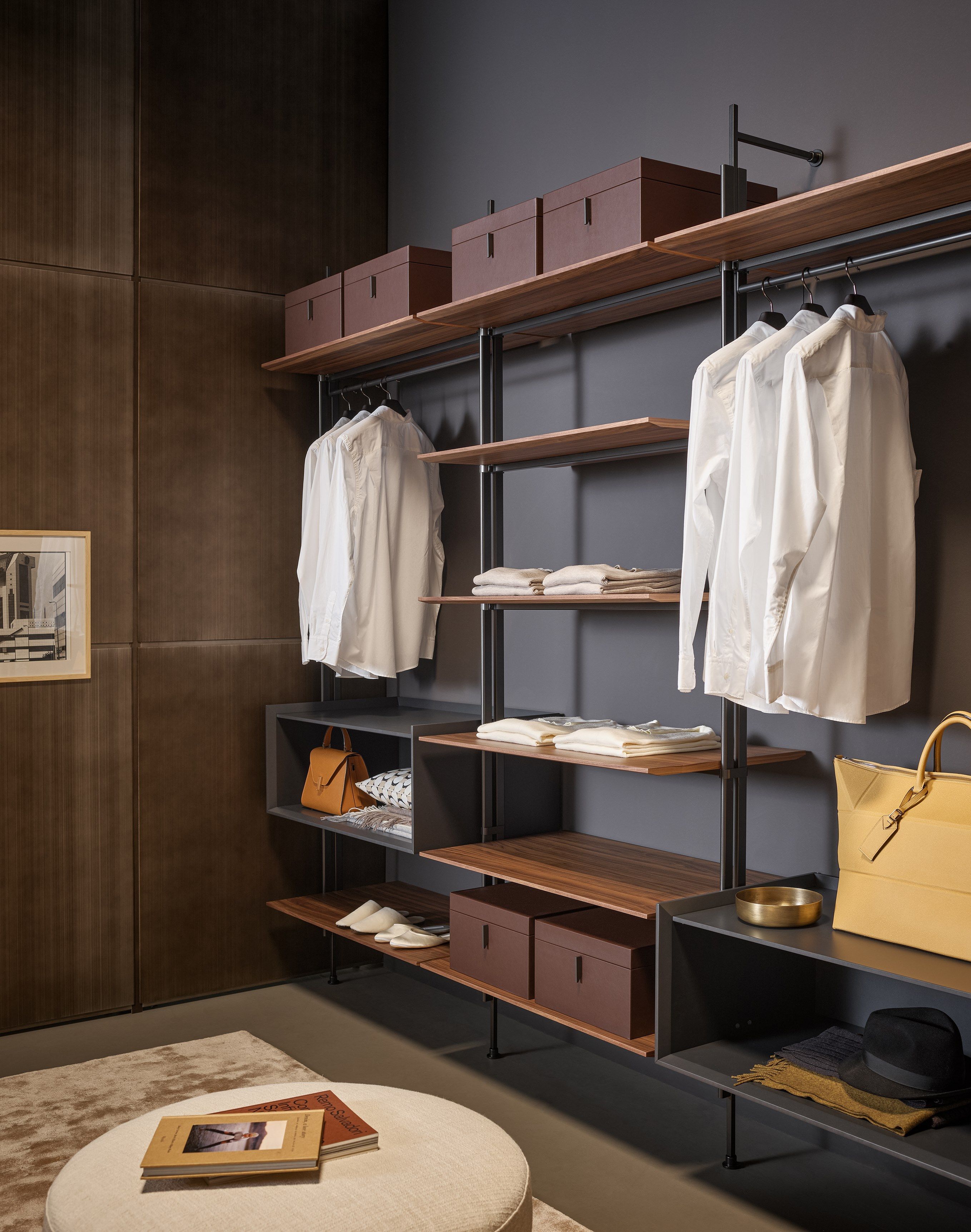 ROLL Metal walk-in wardrobe By Bonaldo | design Archirivolto - Pocci ...