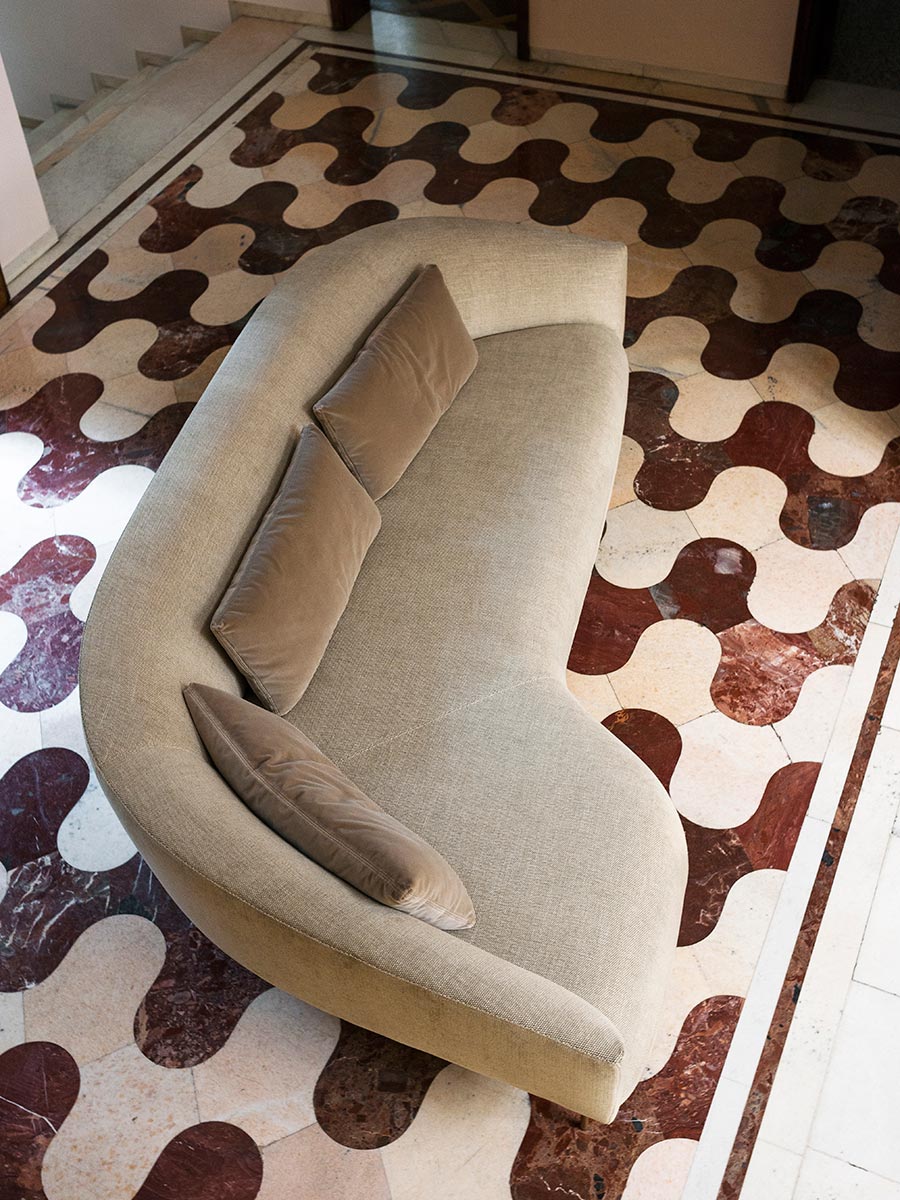 ROMA | Fabric sofa Roma Collection By Tacchini design Jonas Wagell