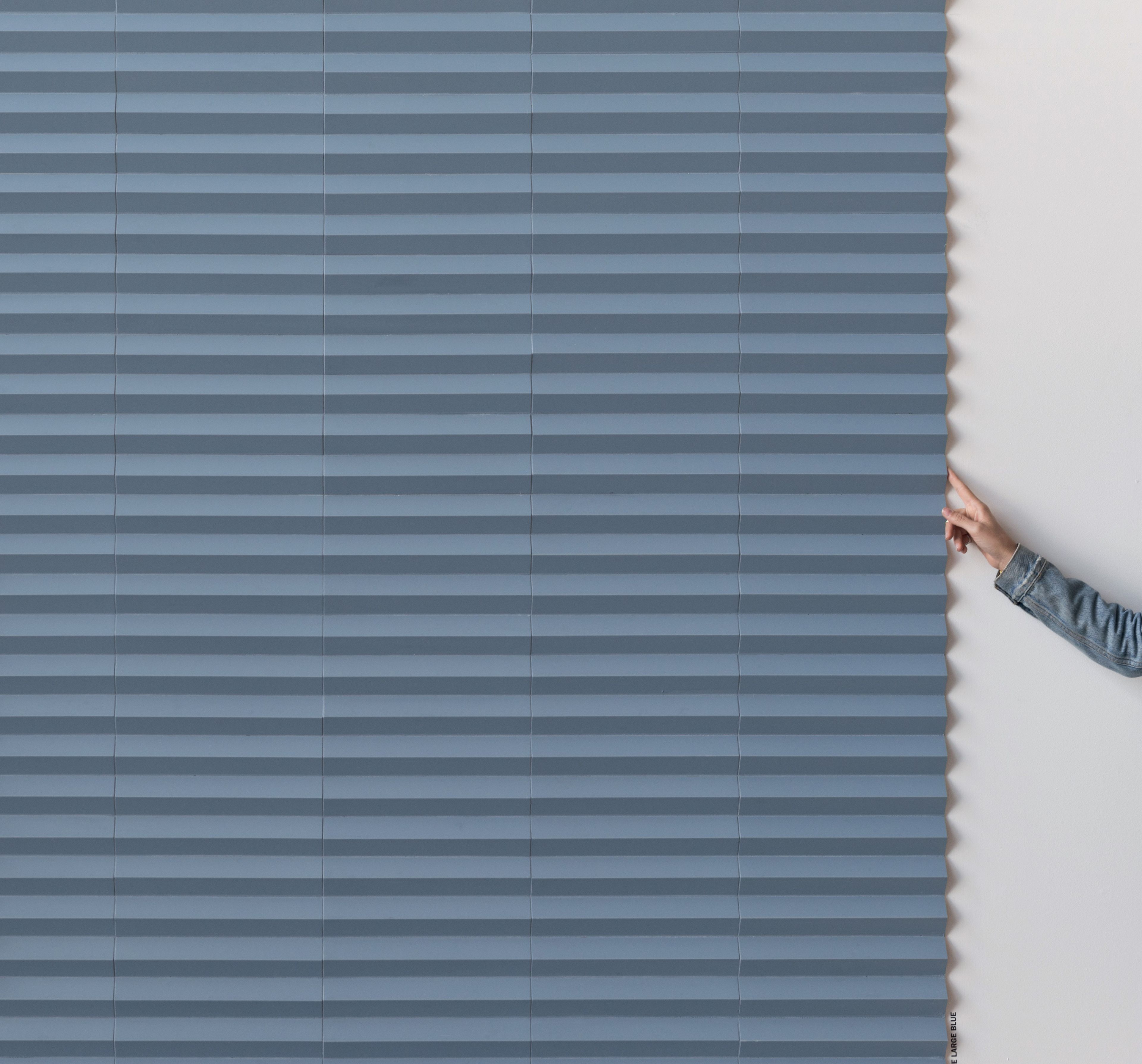 ROMBINI TRIANGLE BLU 3D Wandverkleidung aus Feinsteinzeug By Mutina ...