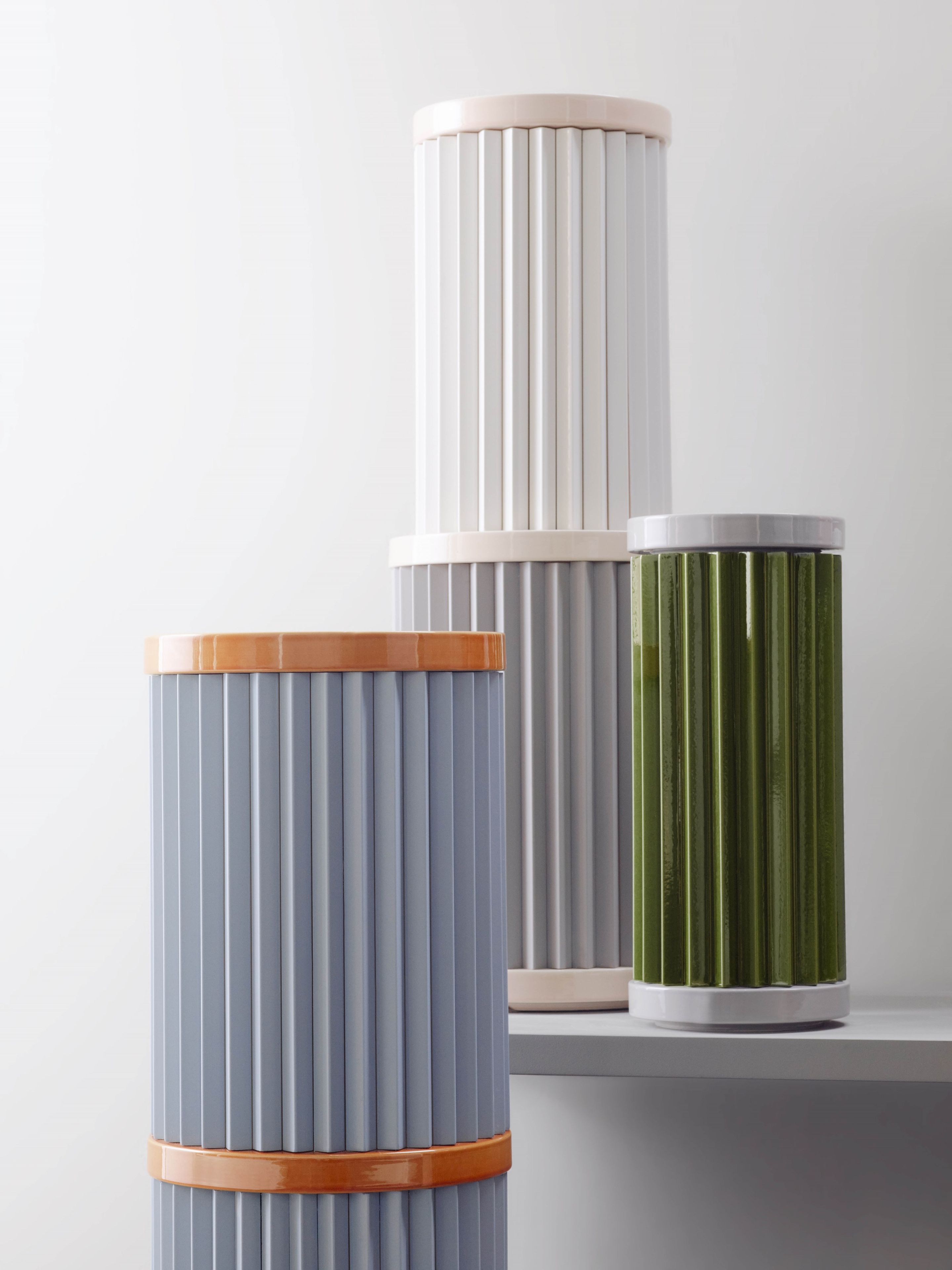 ROMBINI VASES Vase By Mutina | design Ronan & Erwan Bouroullec
