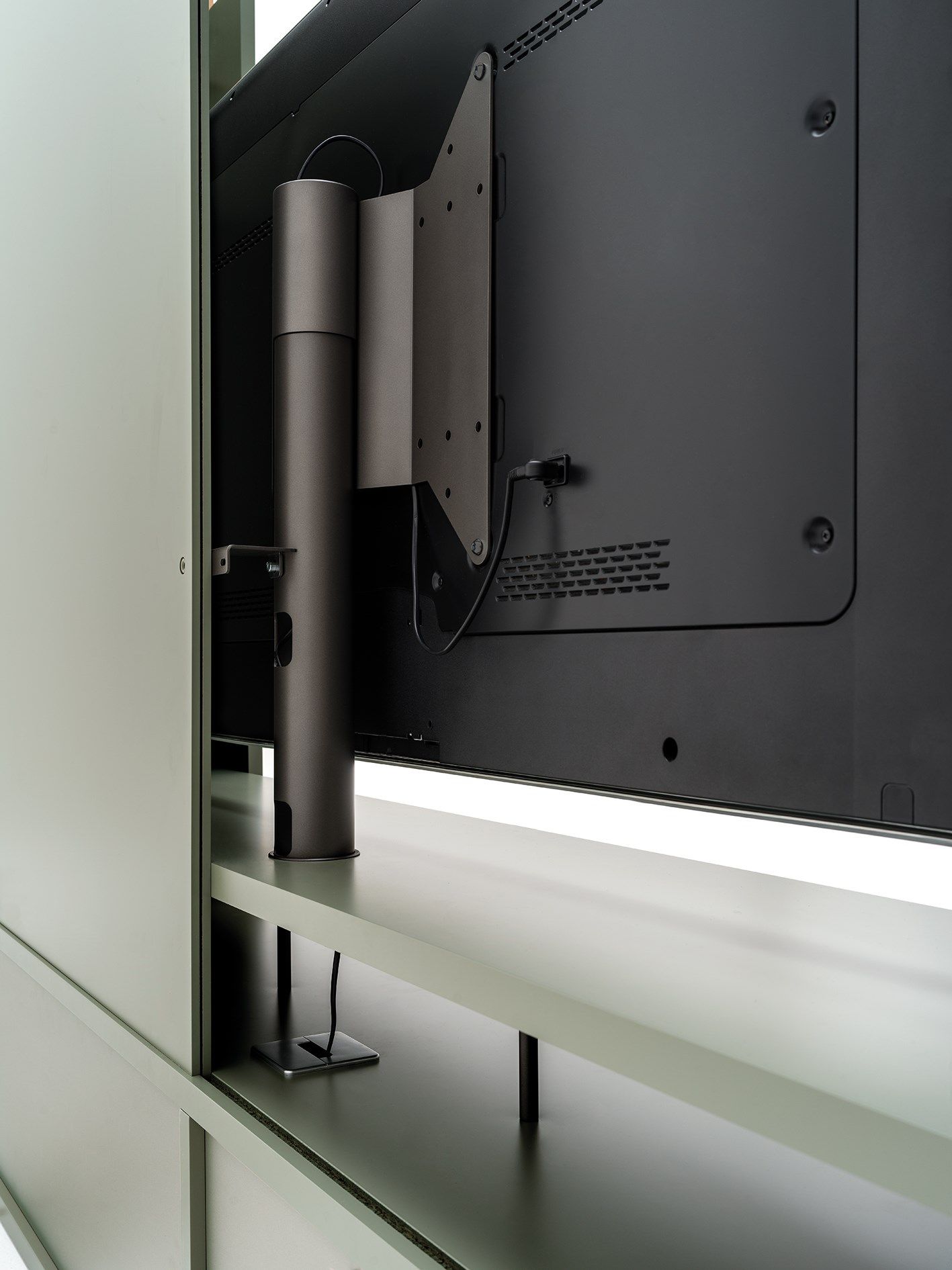 ROOMY | Wardrobe with built-in TV By Caccaro design Sandi Renko, R&D ...