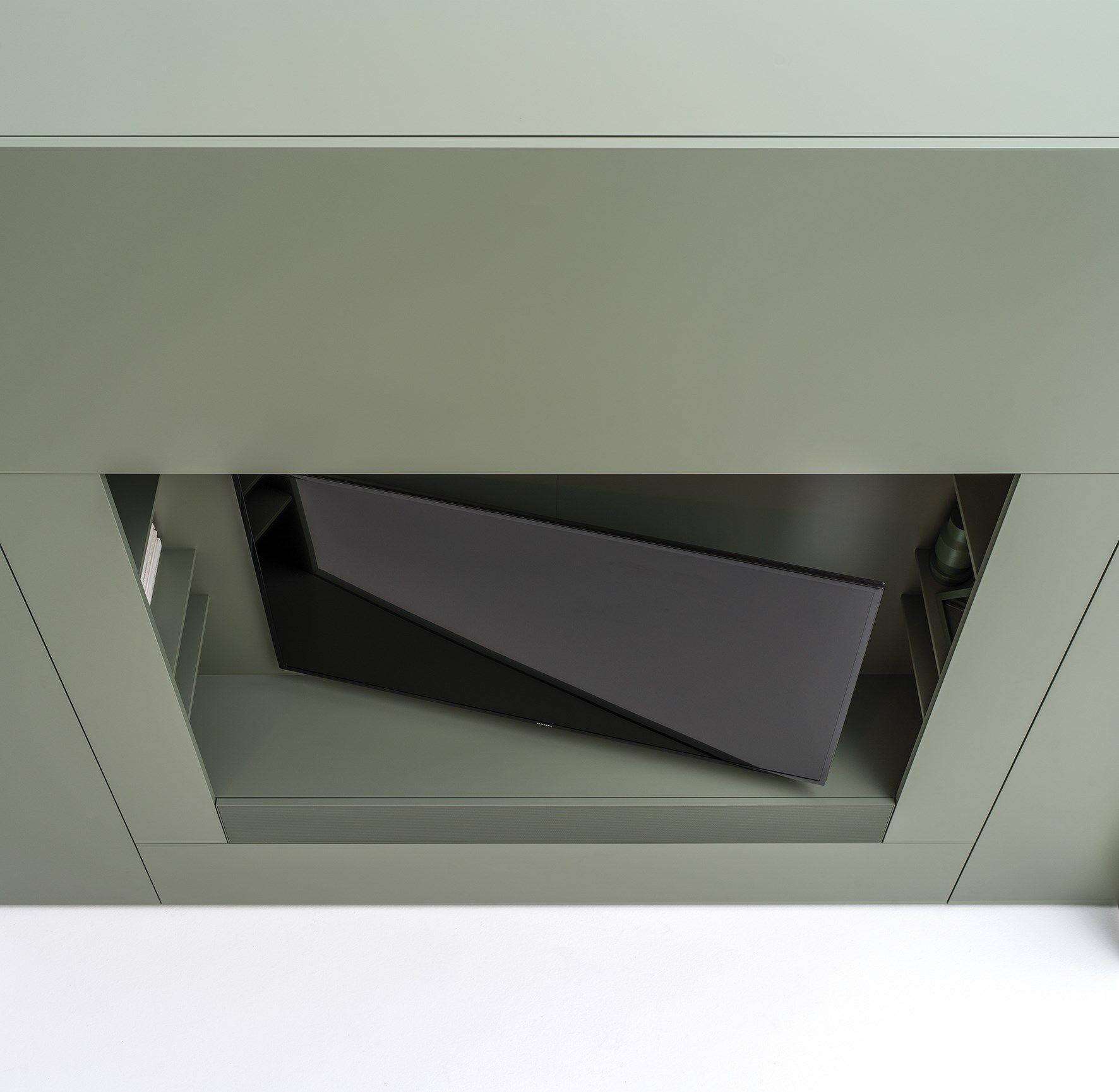 ROOMY | Wardrobe with built-in TV By Caccaro design Sandi Renko, R&D ...