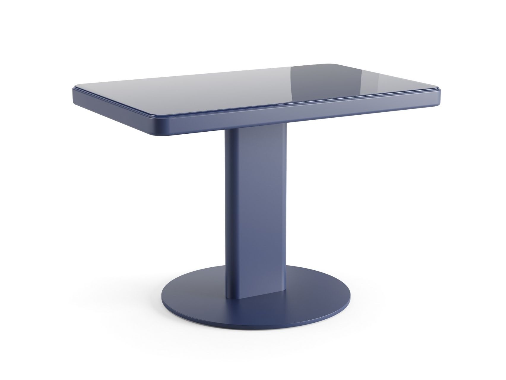 ROOPA Rectangular MDF coffee table with glass top By Arper | design ...