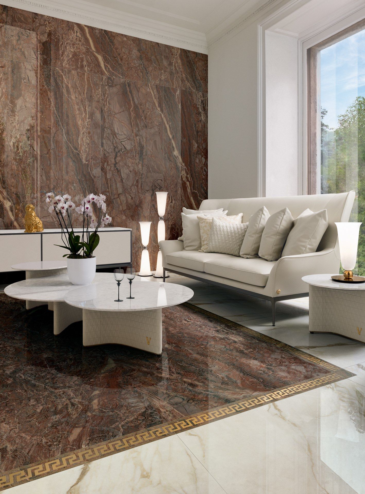 ROSA VENEZIA Wall tiles By Versace Ceramics