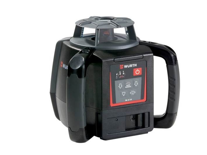Optical and laser level ROTATION LASER RL5-14 By Würth