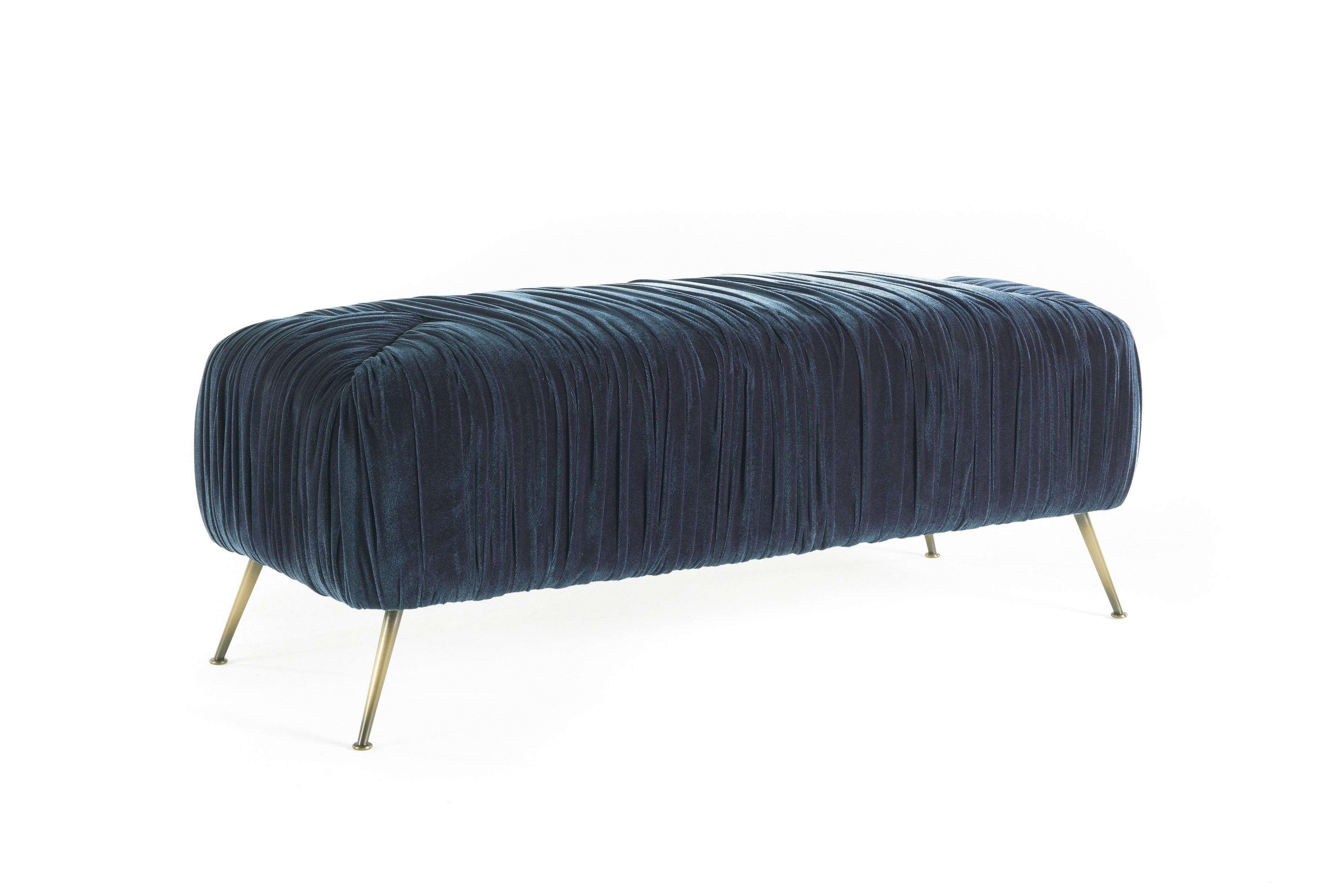 ROWE | Fabric bench Upholstered leather bench By Gianfranco Ferré Home