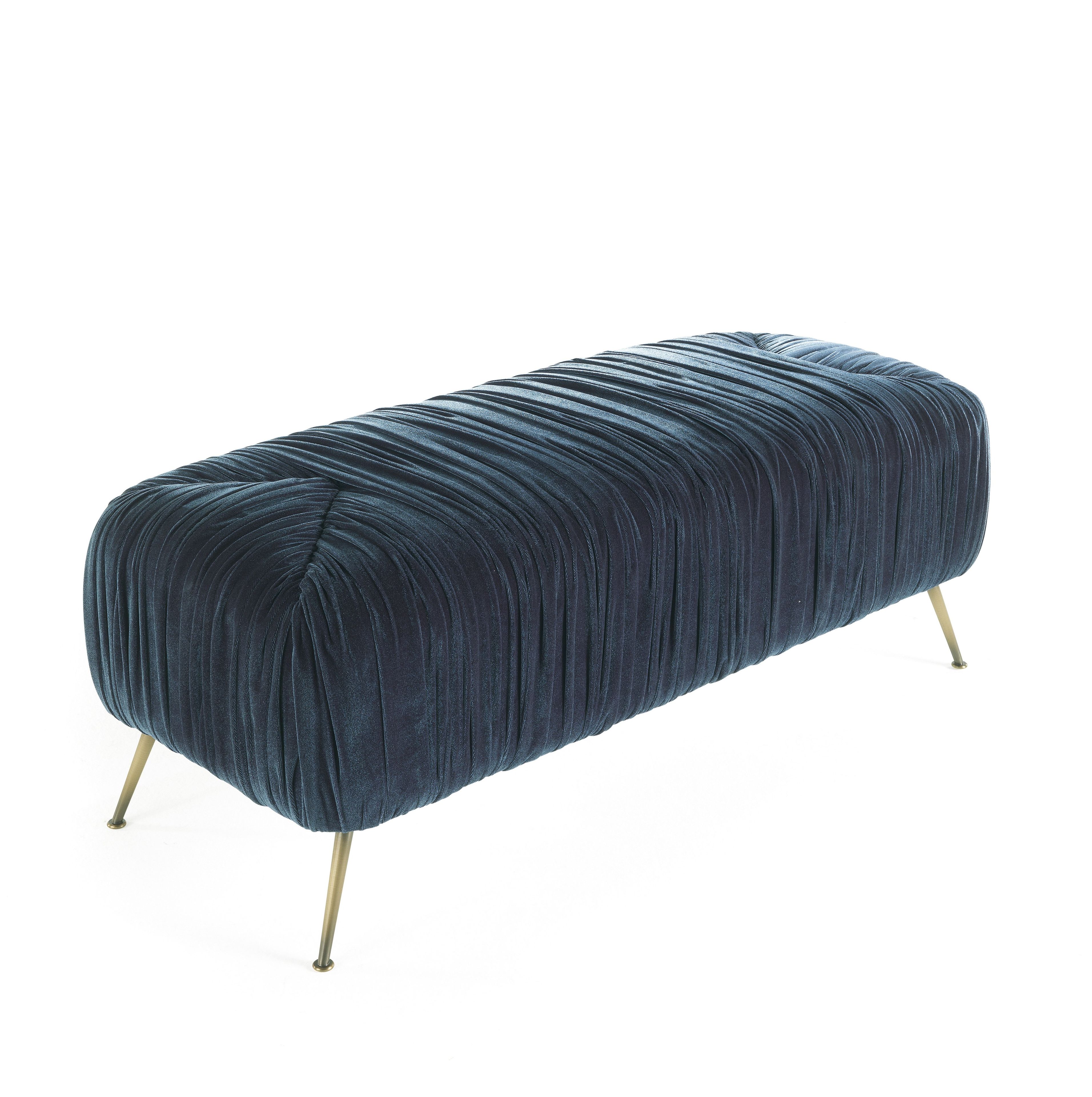 ROWE | Fabric bench Upholstered leather bench By Gianfranco Ferré Home