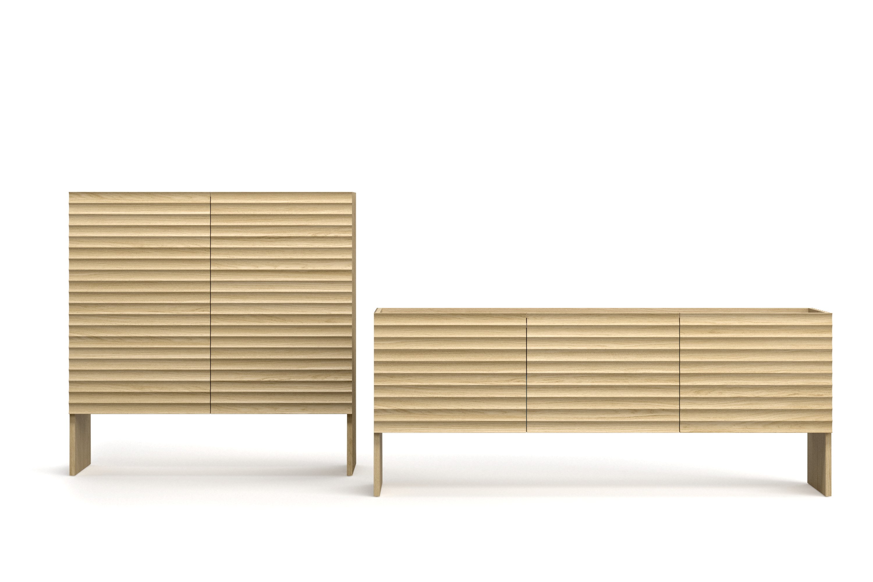 ROWS Sideboard with doors By Moroso | design Patricia Urquiola