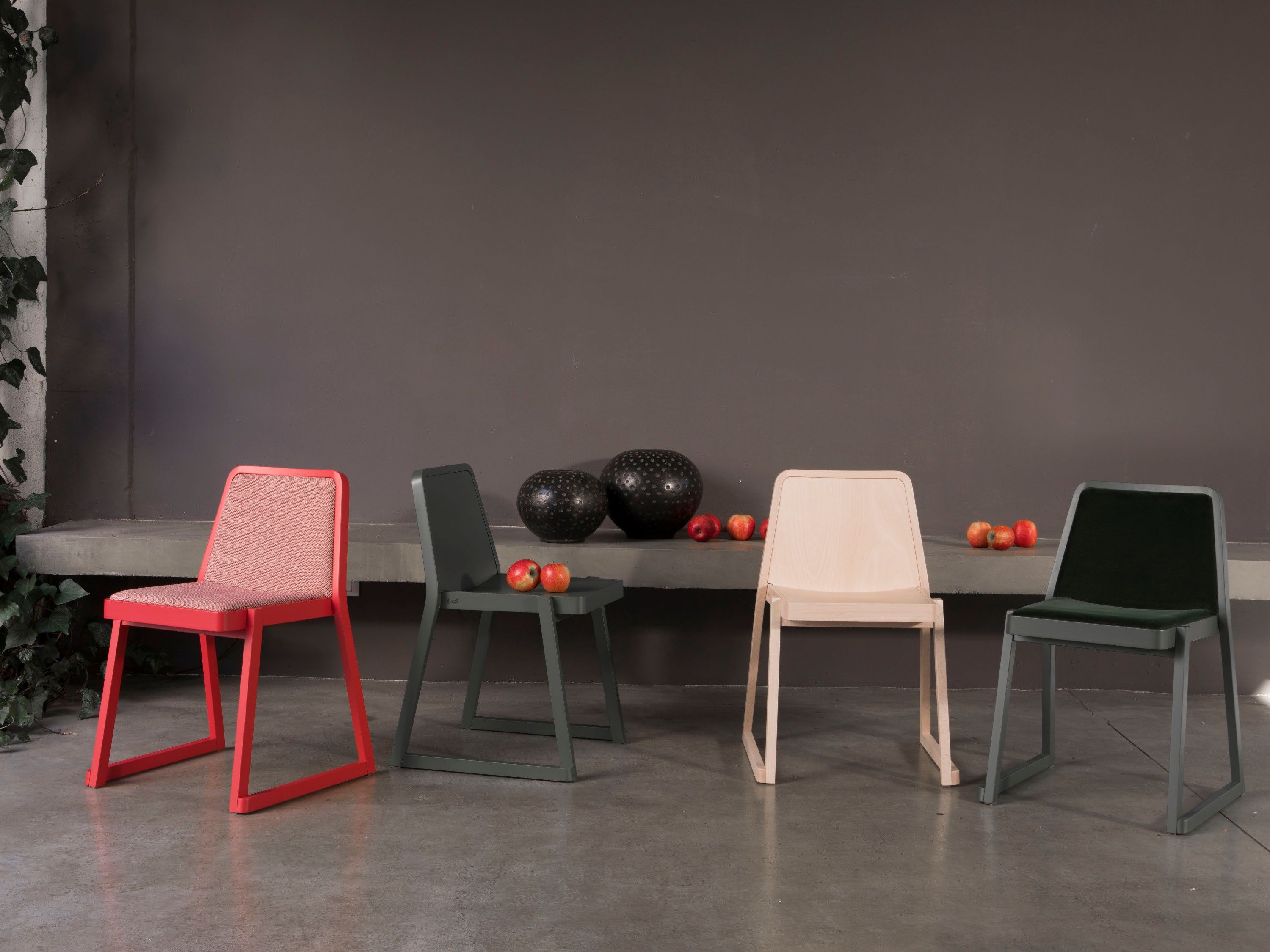 ROXANNE | Upholstered chair Roxanne Collection By TrabA' design Emilio ...