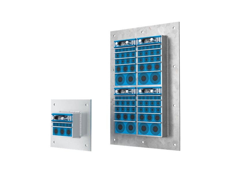 Steel Pipe fixing system and collar ROXTEC GH TRANSIT By Roxtec Italia