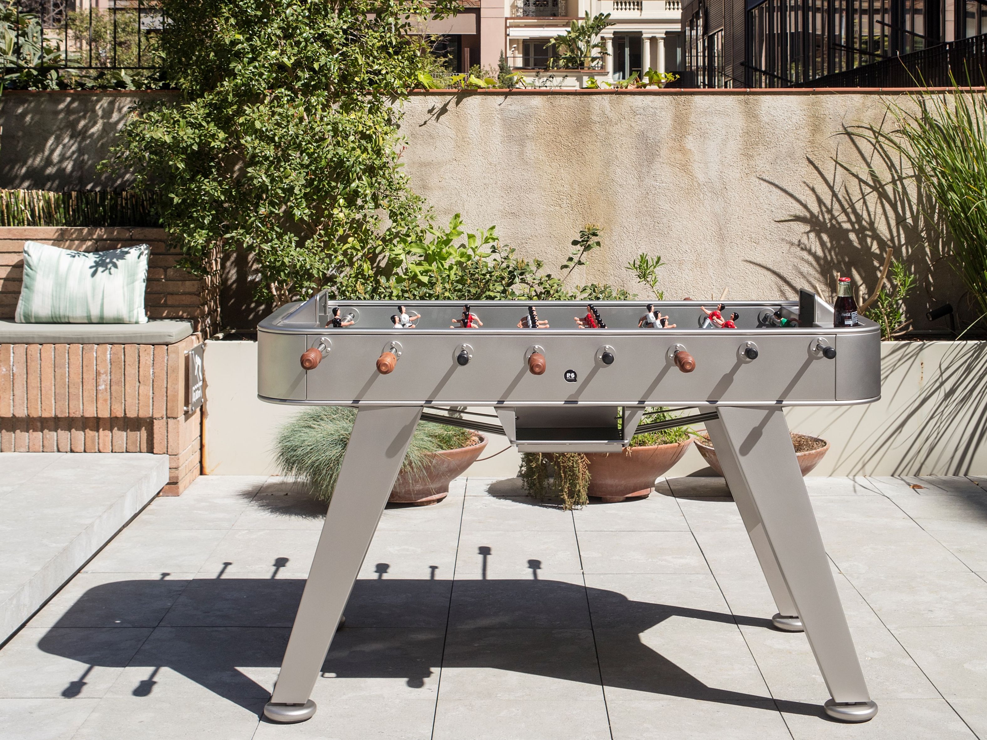 RS2 | Stainless steel football table Indoor and outdoor stainless steel ...