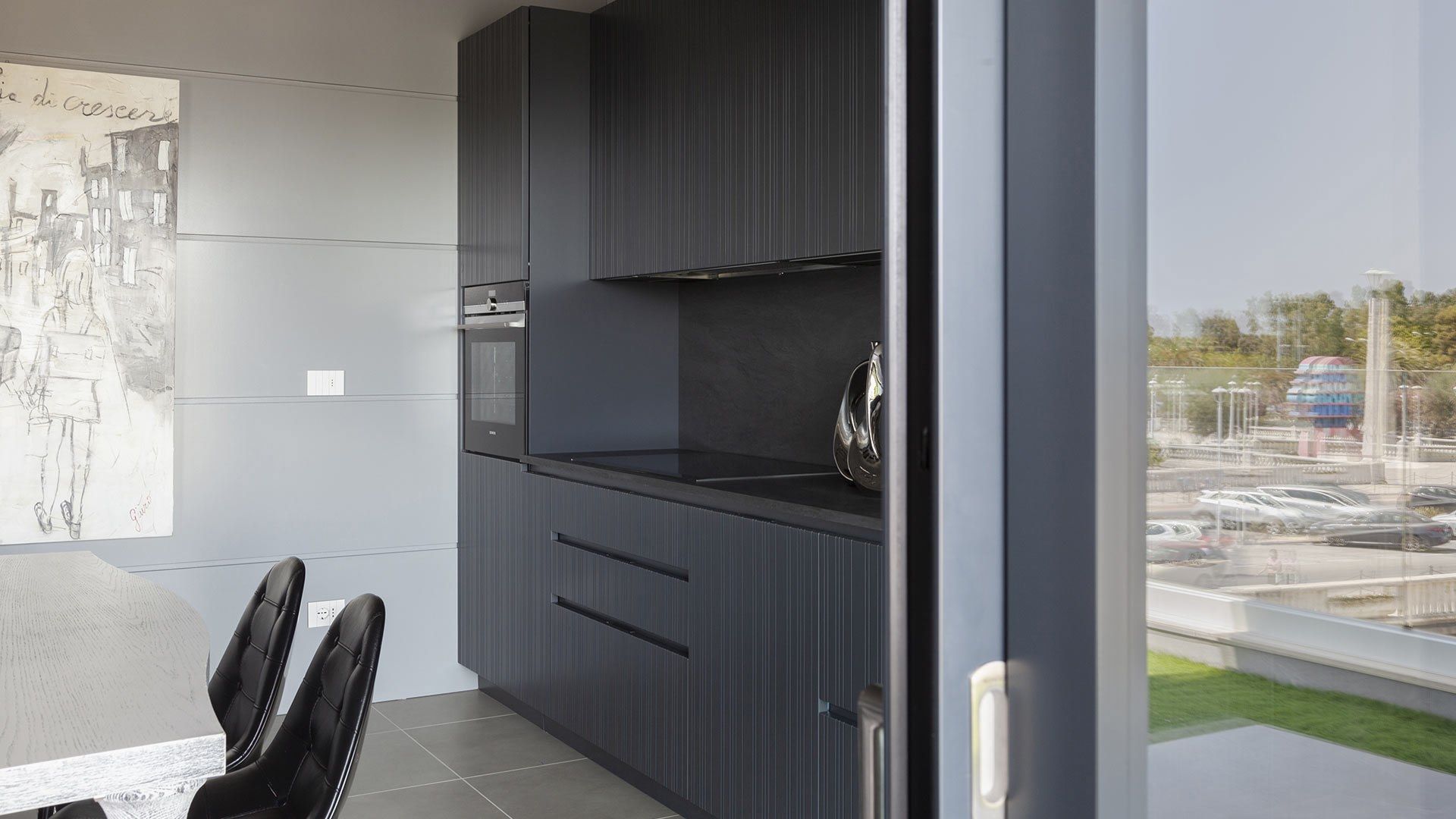 RUA | Linear kitchen By TM Italia Cucine