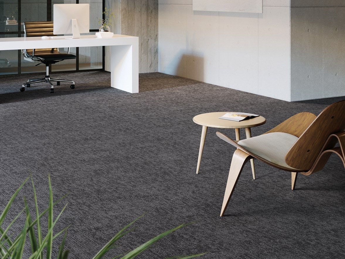 Polyamide carpet tiles RUDIMENTS - JUTE By IVC Commercial