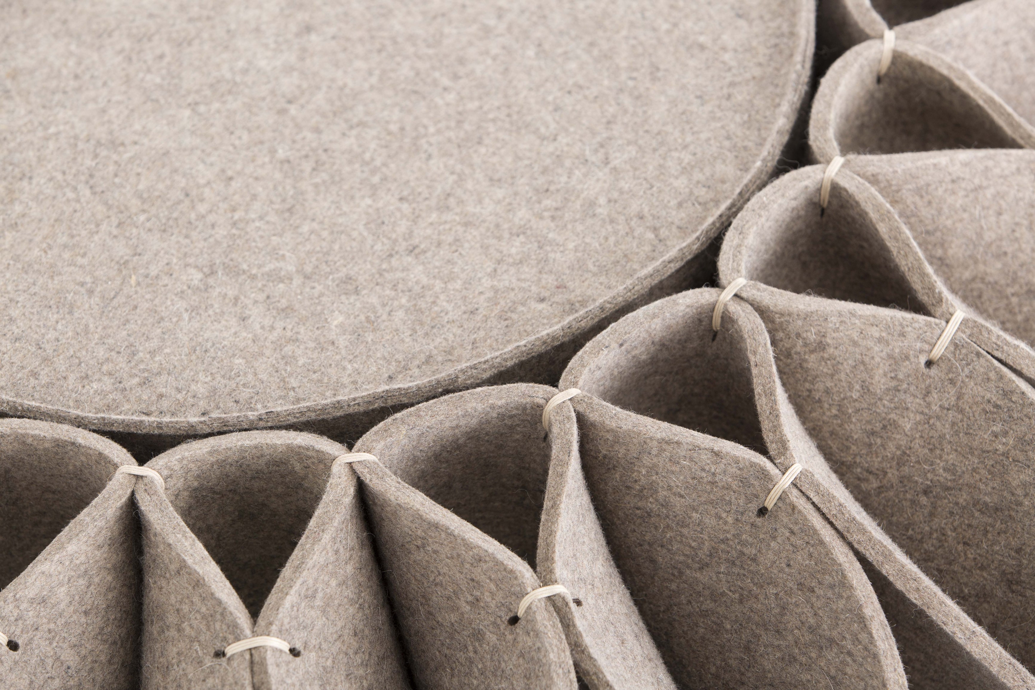 RUFF POUF LOW Pouf By GAN
