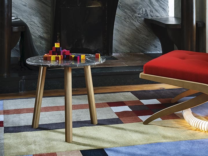 RULER | Hexagonal coffee table By Tacchini