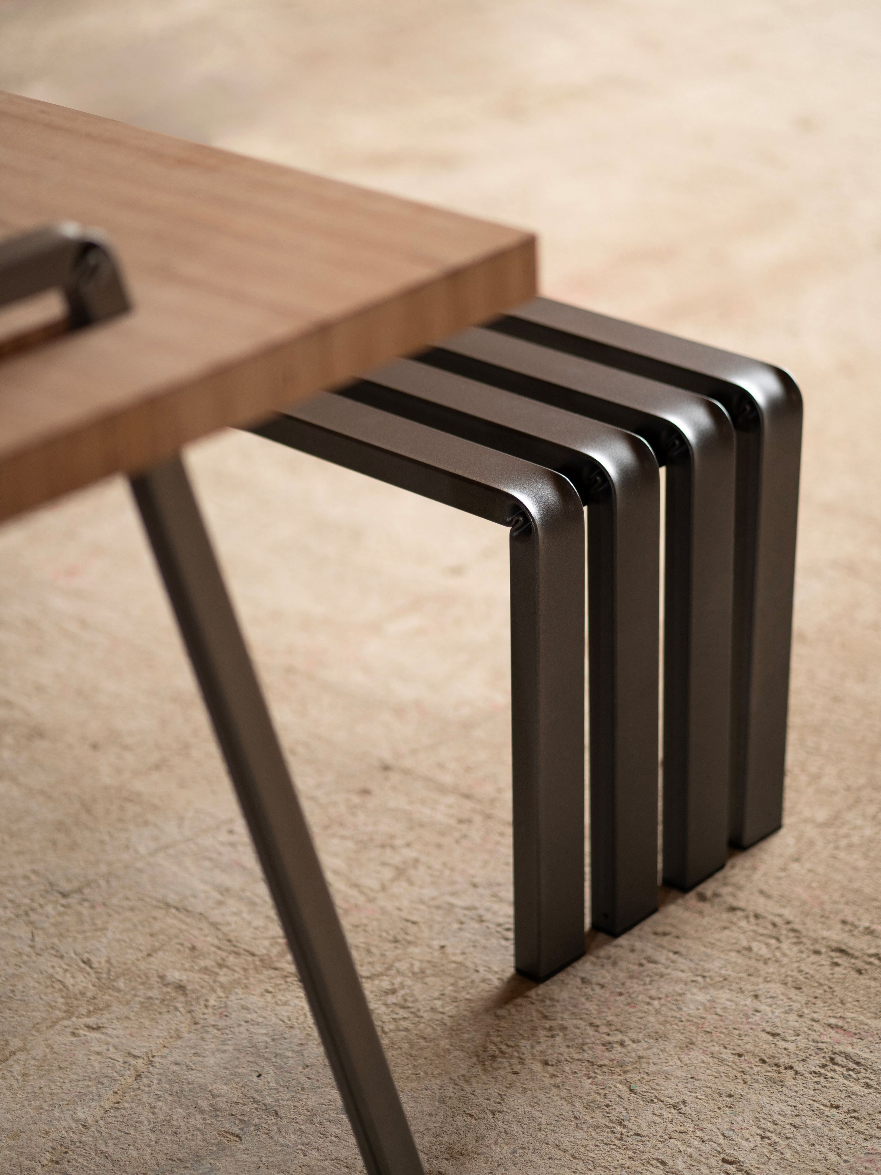 RUNWAY | Steel bench Steel bench By Situér