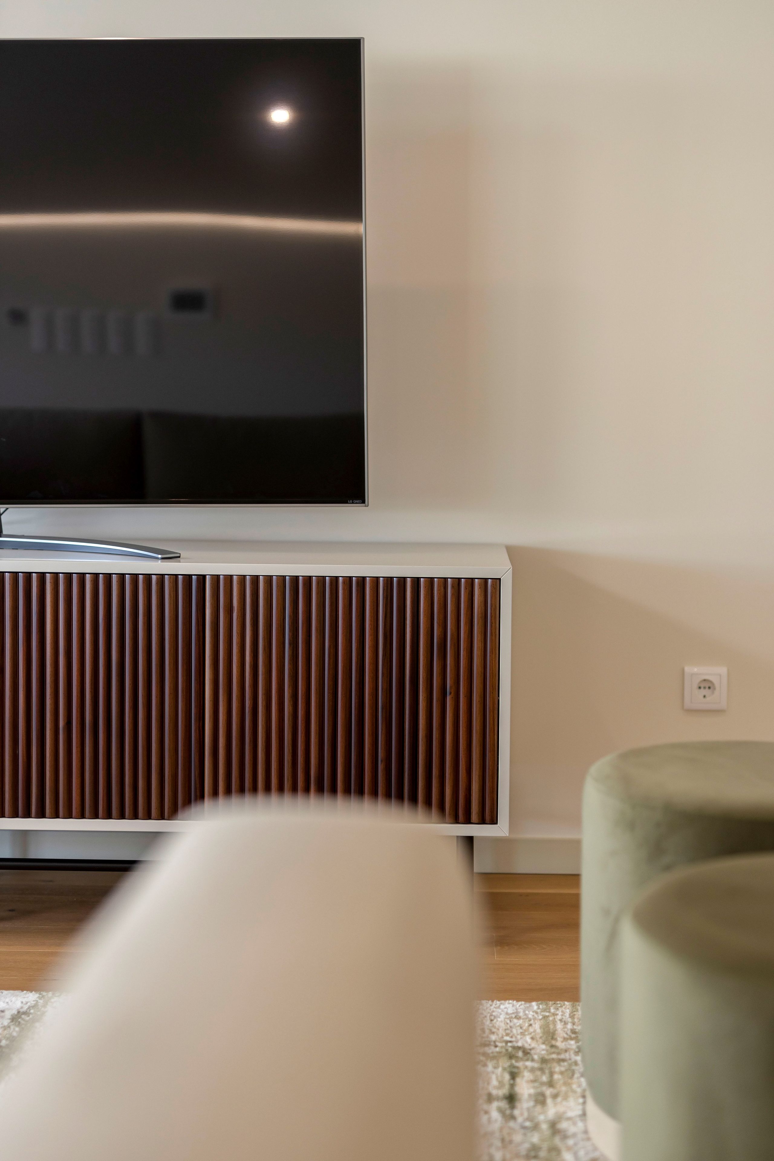 RYAN Low wooden TV cabinet By Stylish Club | design Rui Martins