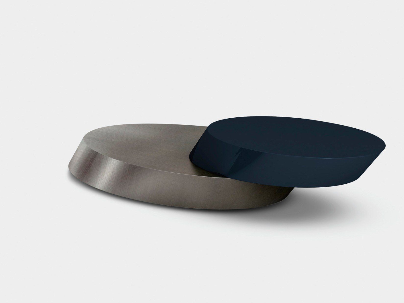 RYLAN Low steel and wood coffee table By Visionnaire | design Mauro ...