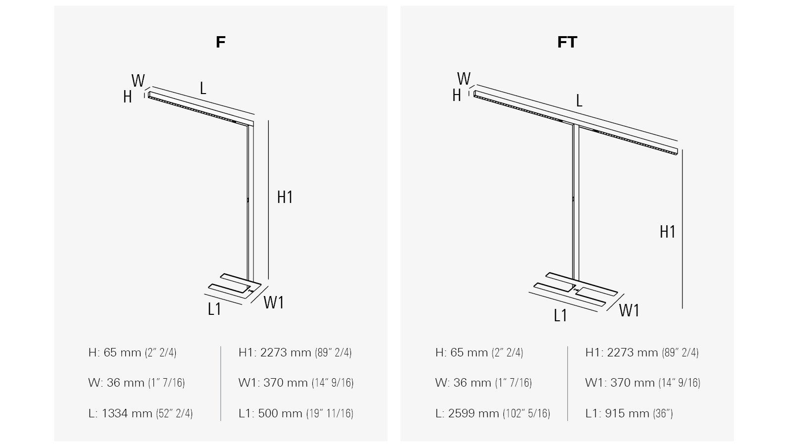 RYLO PRO F Floor lamp By Intra lighting