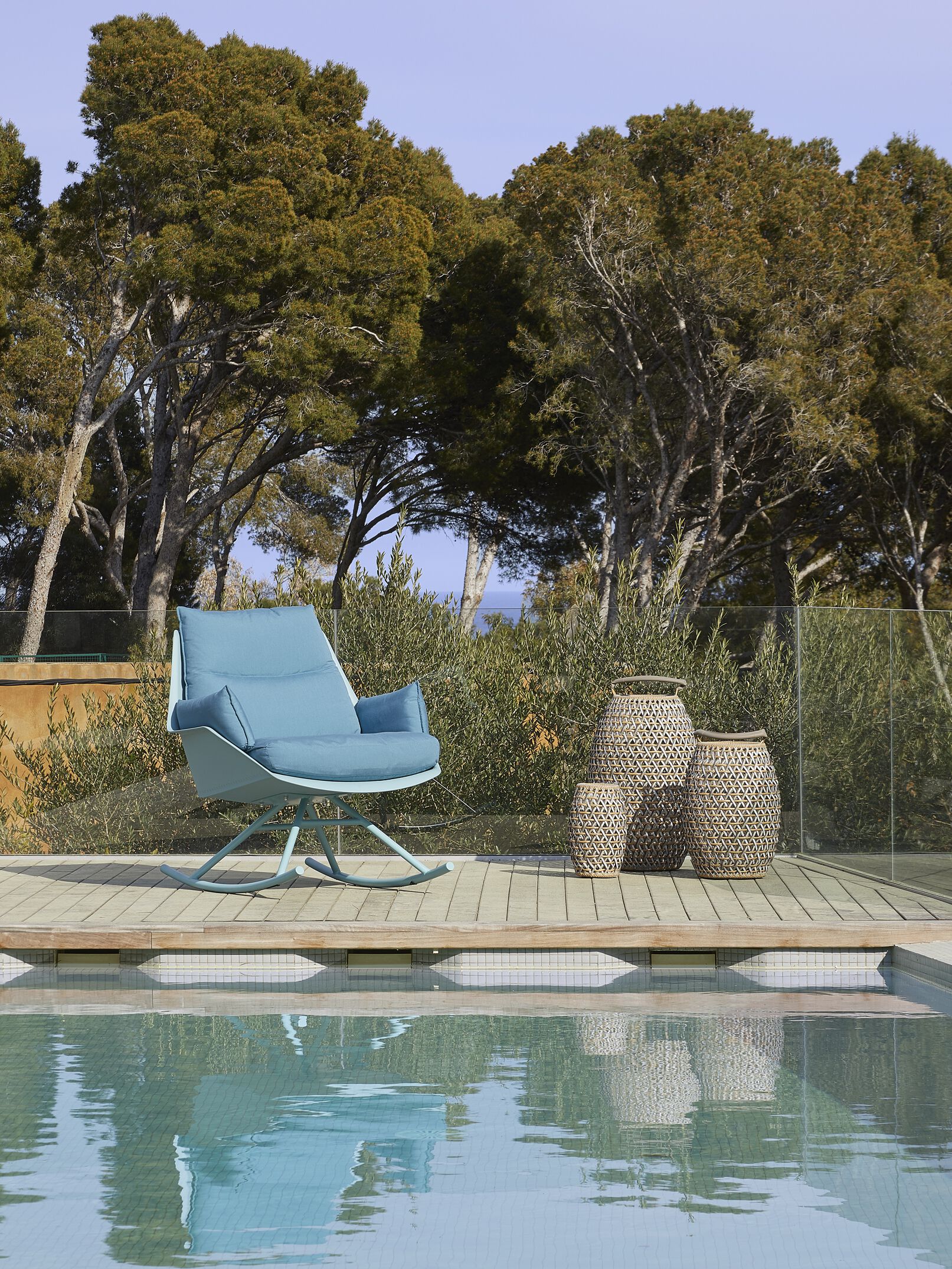 ANOU ROCKING Armchair By Resol