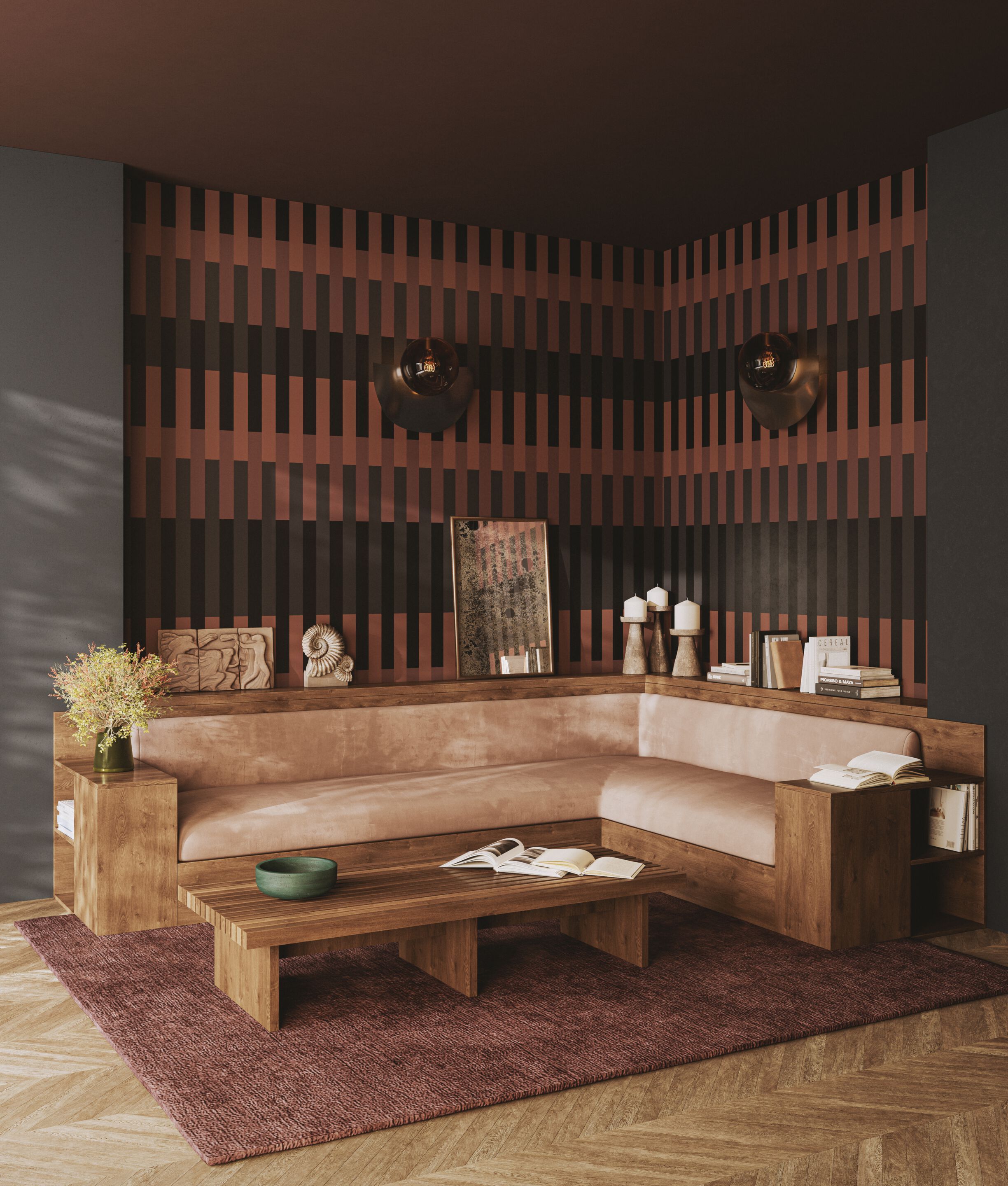 LE BORDELAIS Motif wallpaper By Ressource