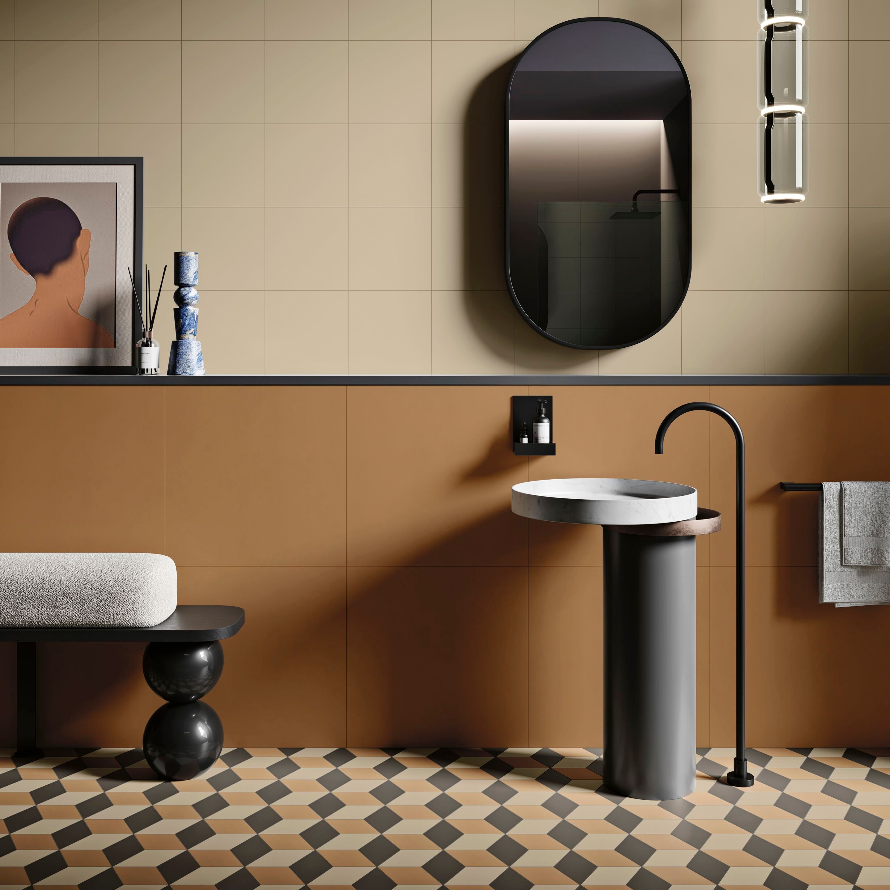 CROMÁTICA 3.0 Indoor/outdoor porcelain stoneware wall/floor tiles By ...