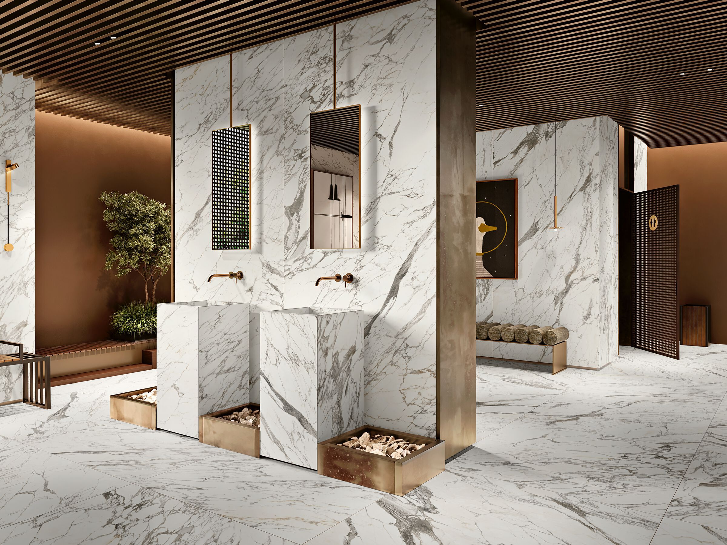 LIGHT XL CALACATTA CLASSIC Pavimento By Revigrés