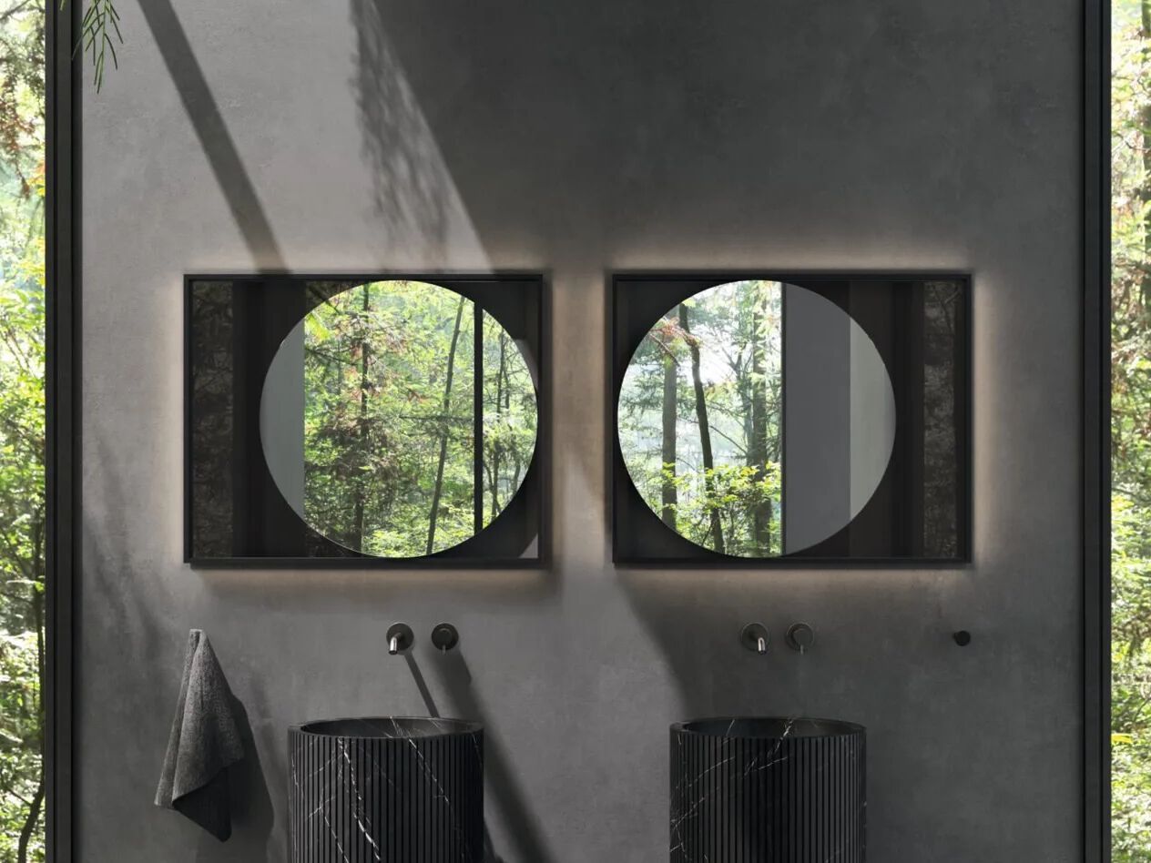 REFLEX Framed mirror By Rexa | design Bellucci Mazzoni Progetti