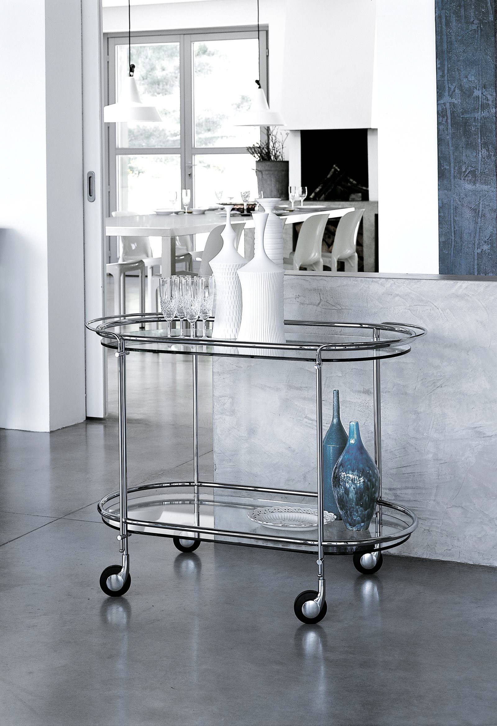 RIKI Food trolley By Gallotti&Radice