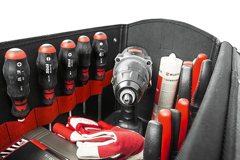 Tool bag Robust tool bag with plastic base By Würth