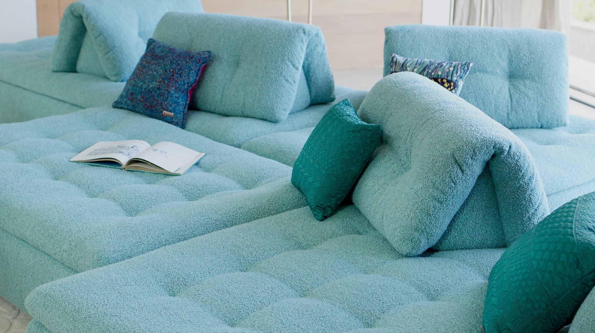 CONVERSATION Fabric sofa By Roche Bobois