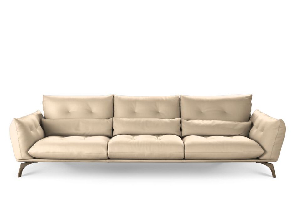 Roche Bobois Leather Sofa