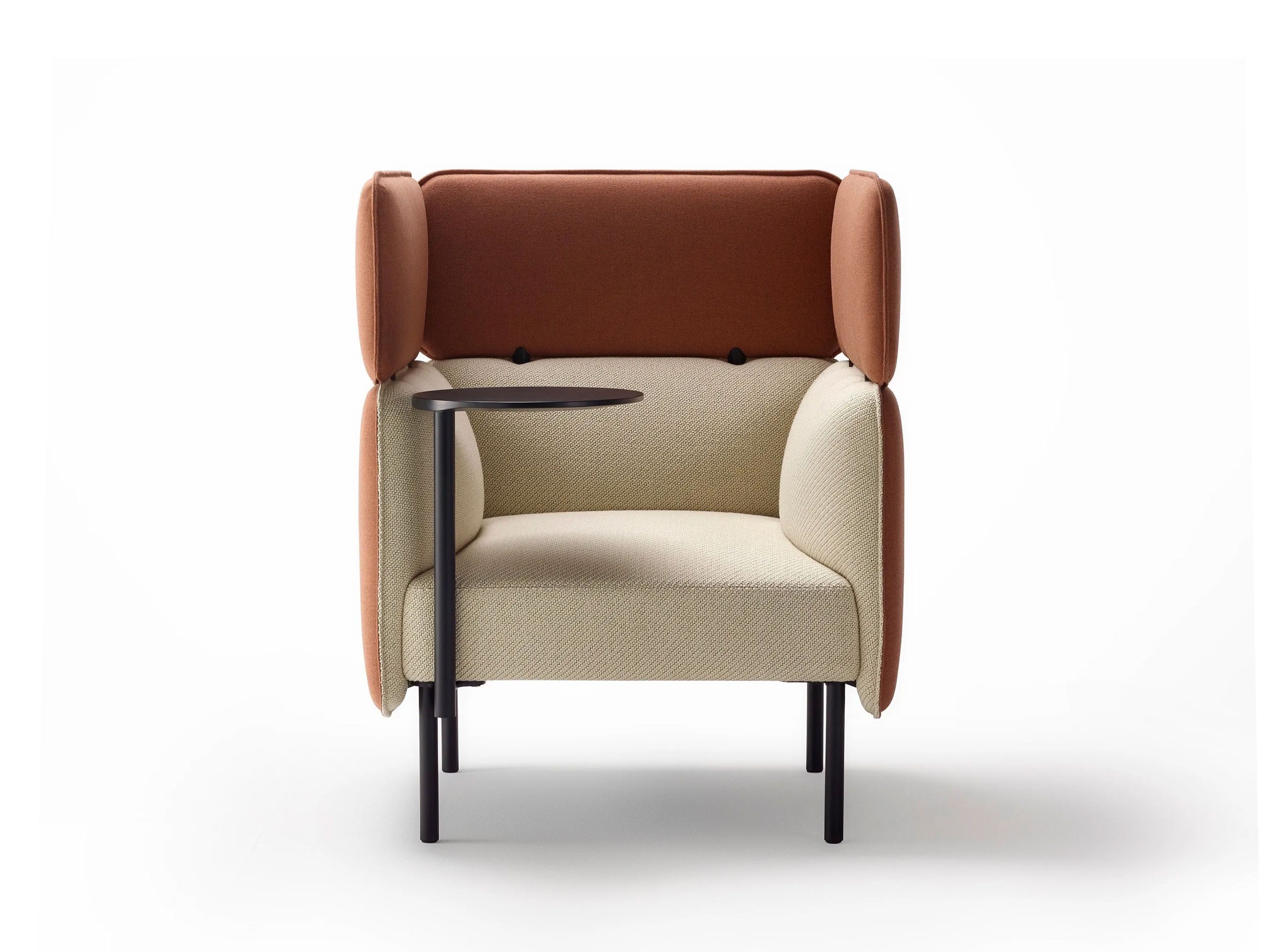 ADAPT Fabric armchair high-back By Ross Gardam