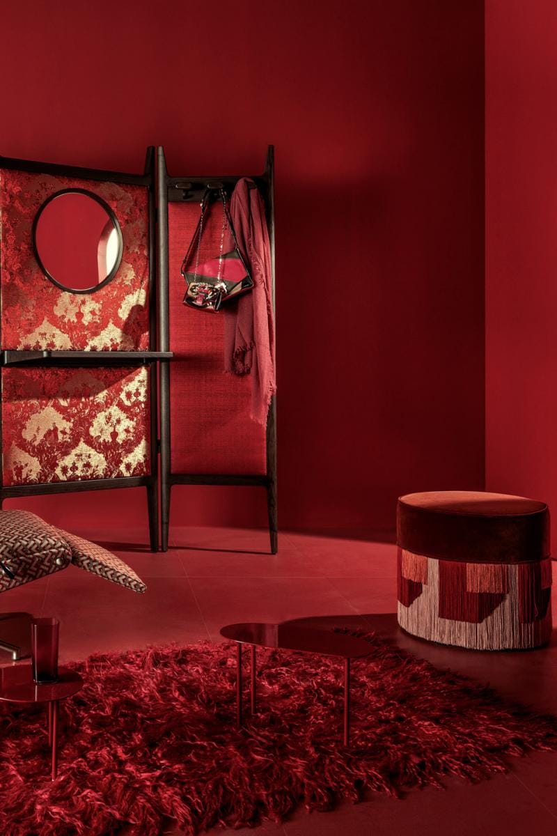 NIRVANA Jacquard fire retardant Trevira® CS fabric By Rubelli