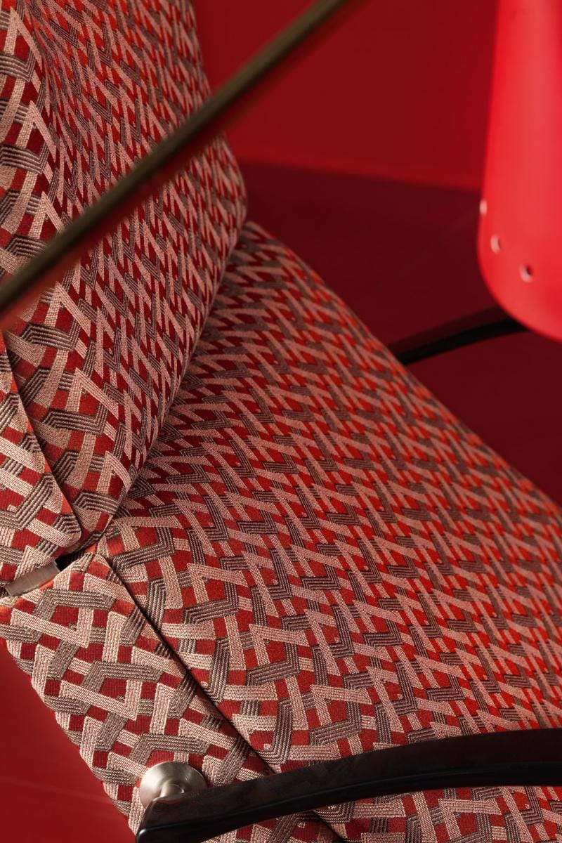 NIRVANA Jacquard fire retardant Trevira® CS fabric By Rubelli