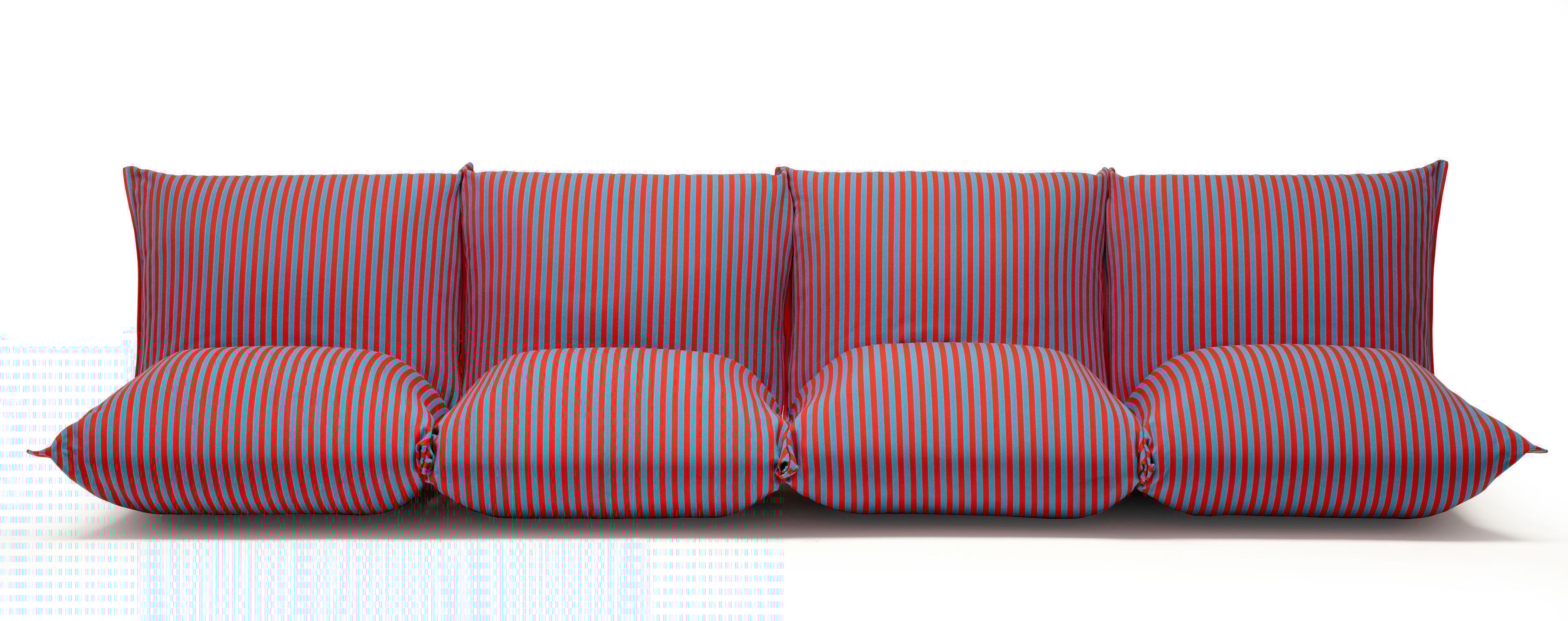 BREZZA RELAX Modular garden sofa in fabric By S-CAB