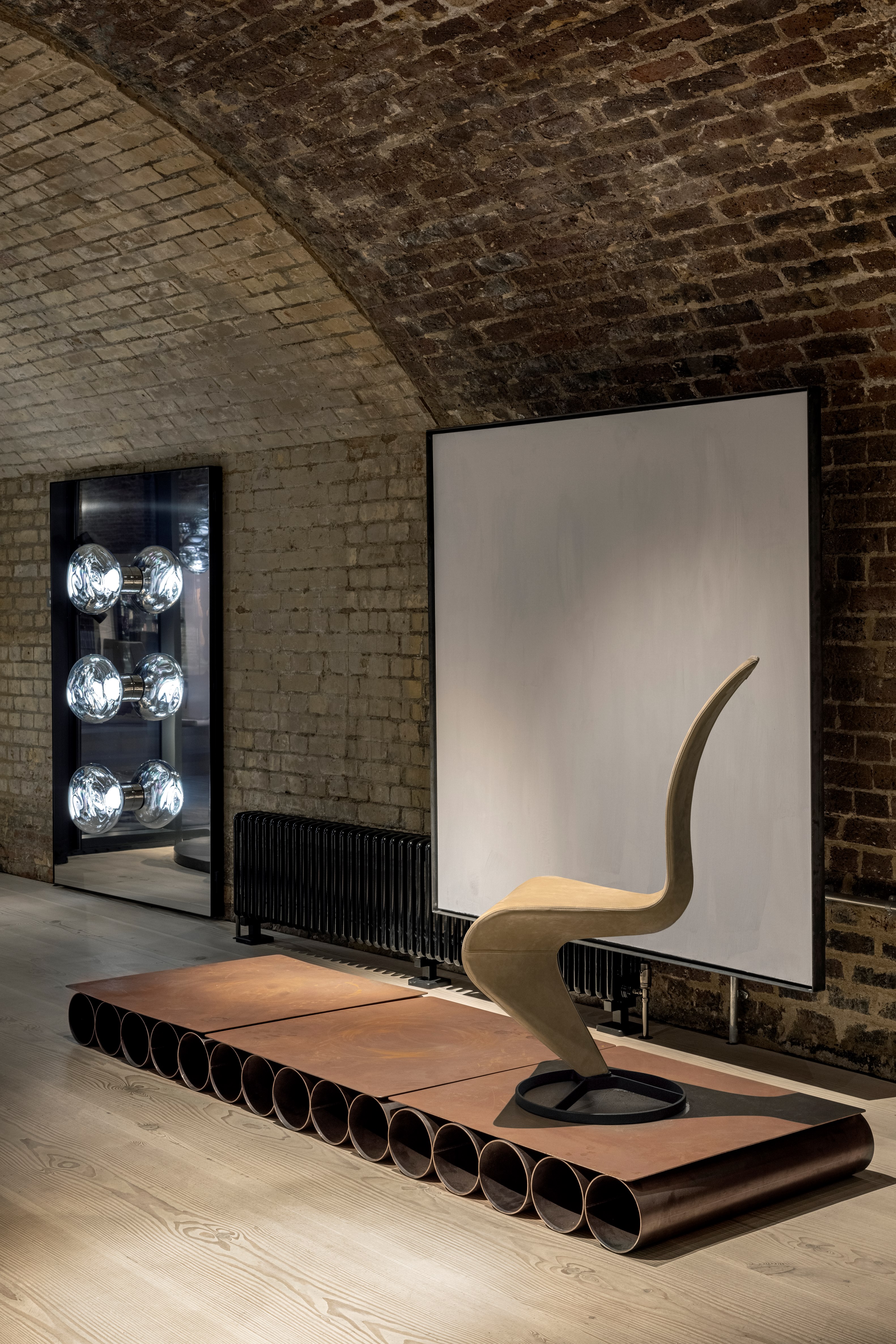 S CHAIR Wool chair By Tom Dixon | design Tom Dixon
