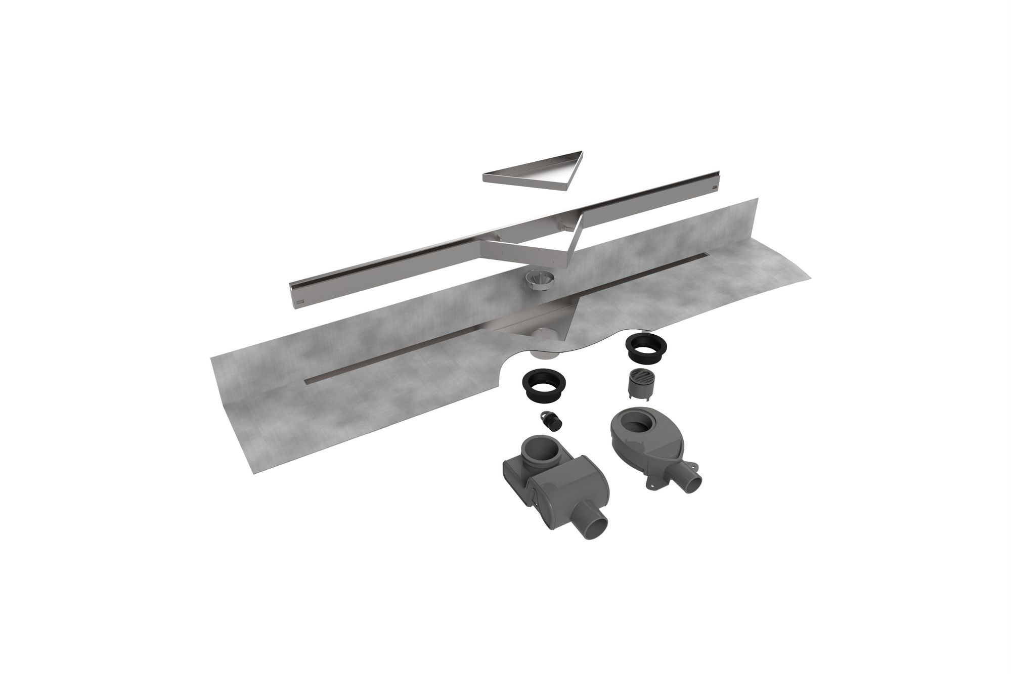 S-LINE Stainless steel shower channel By ESS Easy Drain